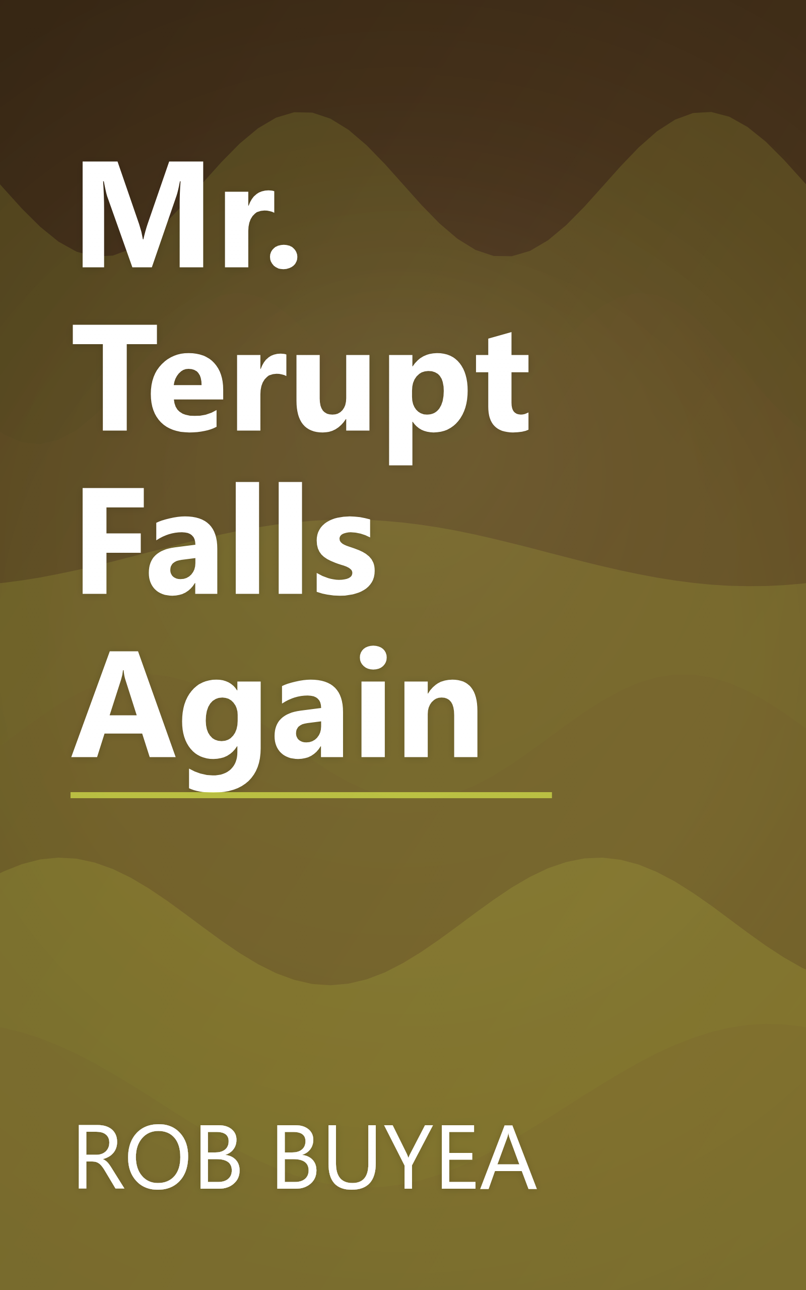 Mr. Terupt Falls Again book cover