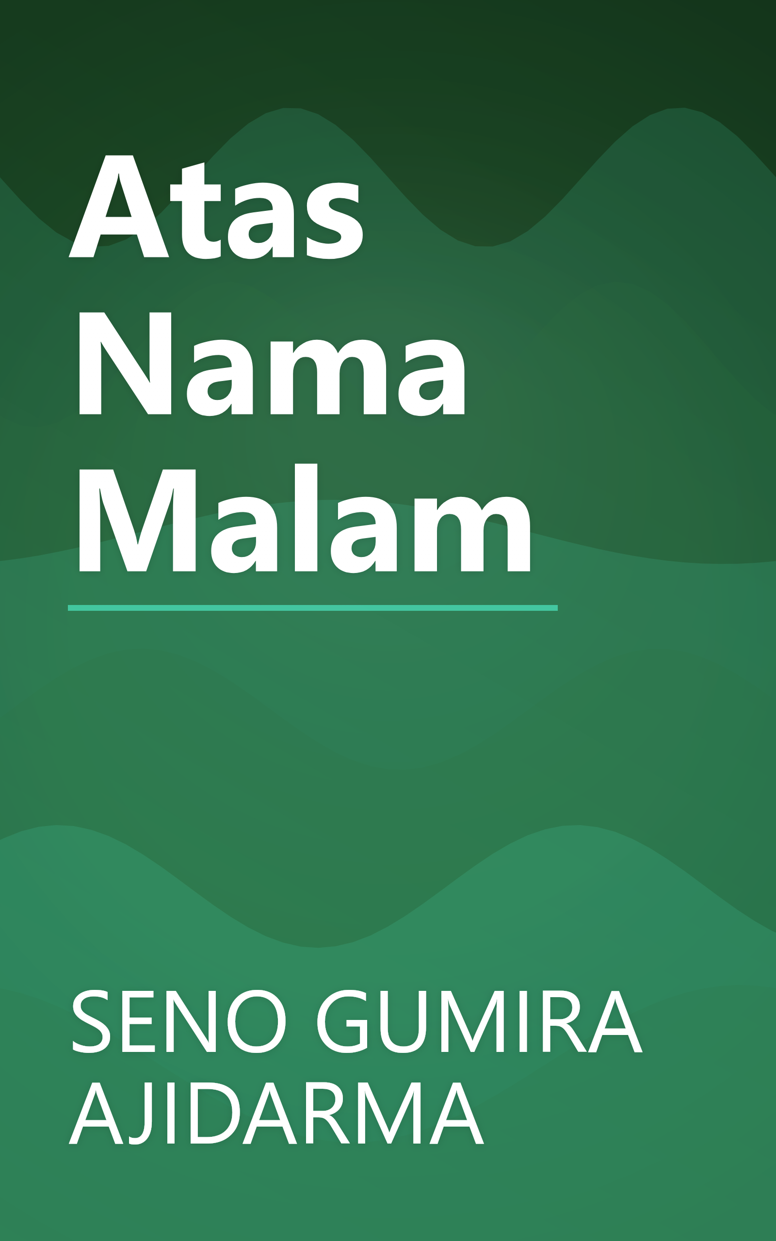 Atas Nama Malam book cover