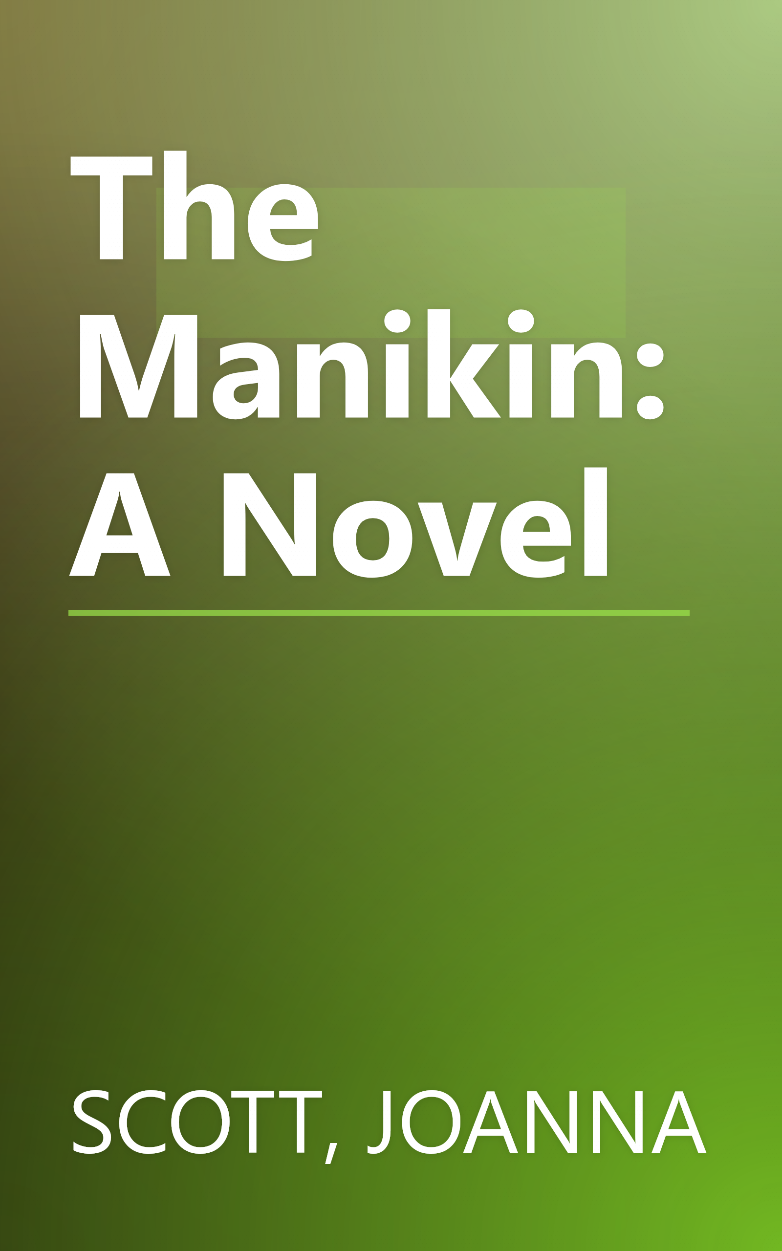 The Manikin: A Novel book cover