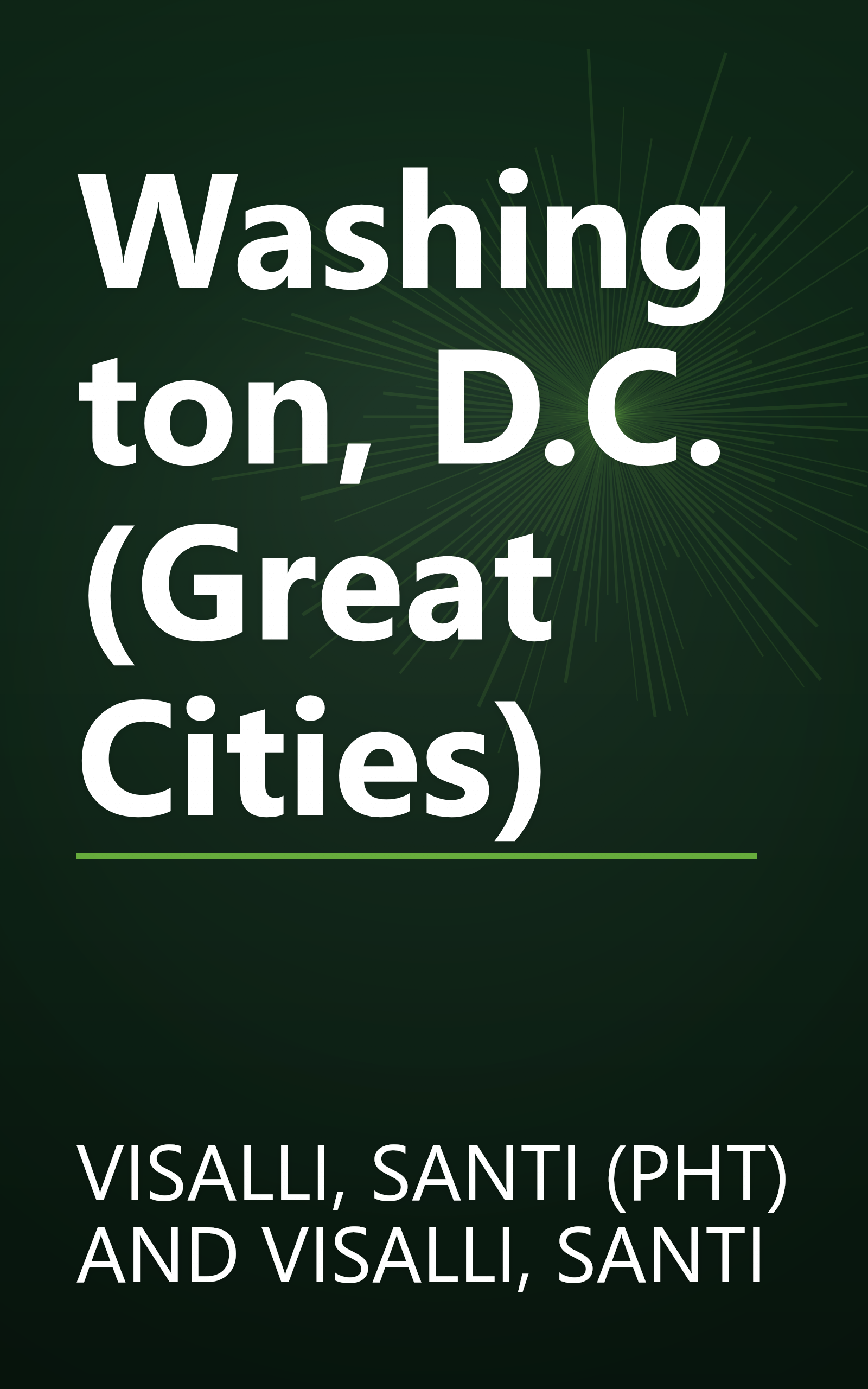 Washington, D.C. (Great Cities) book cover