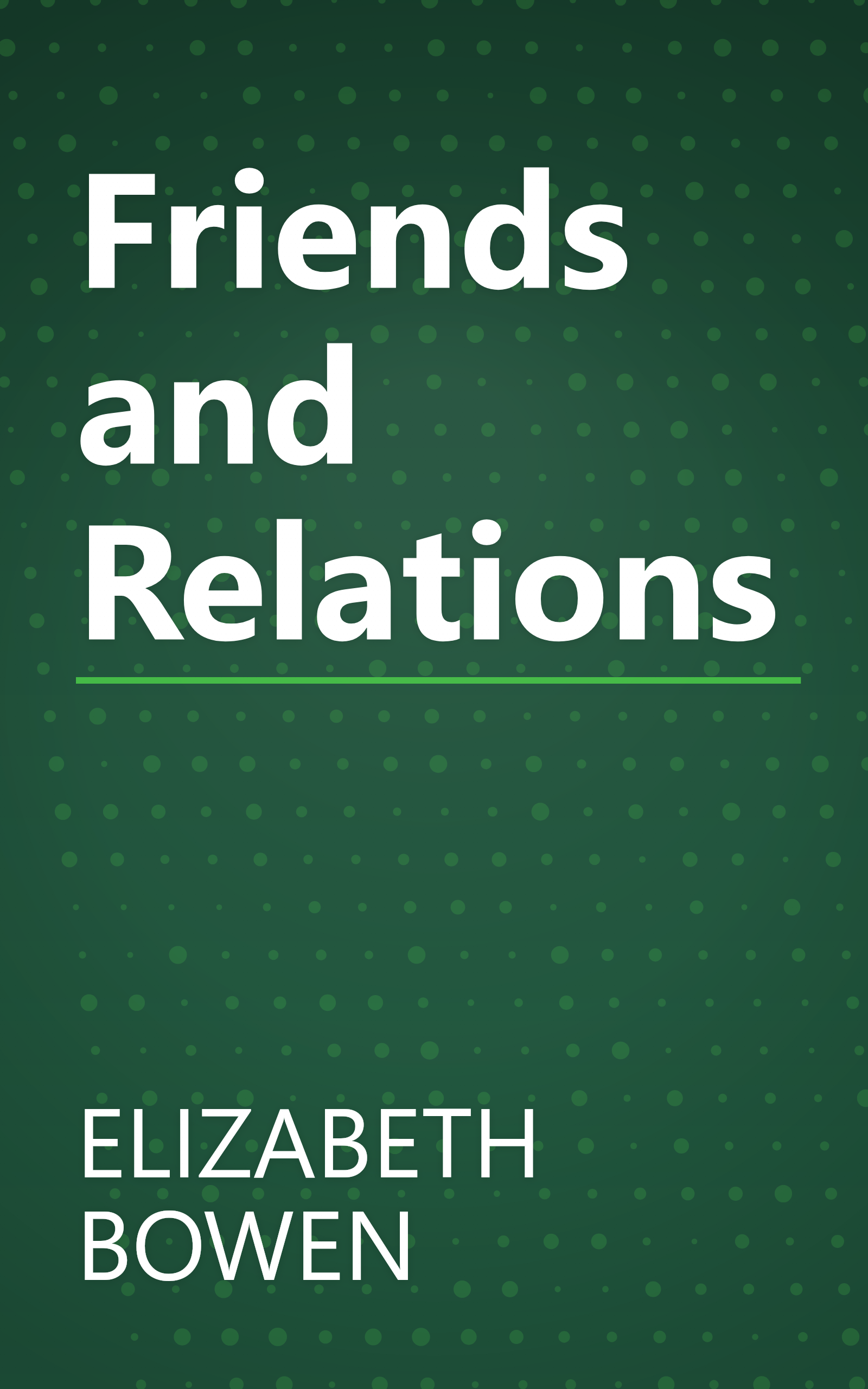 Friends and Relations book cover