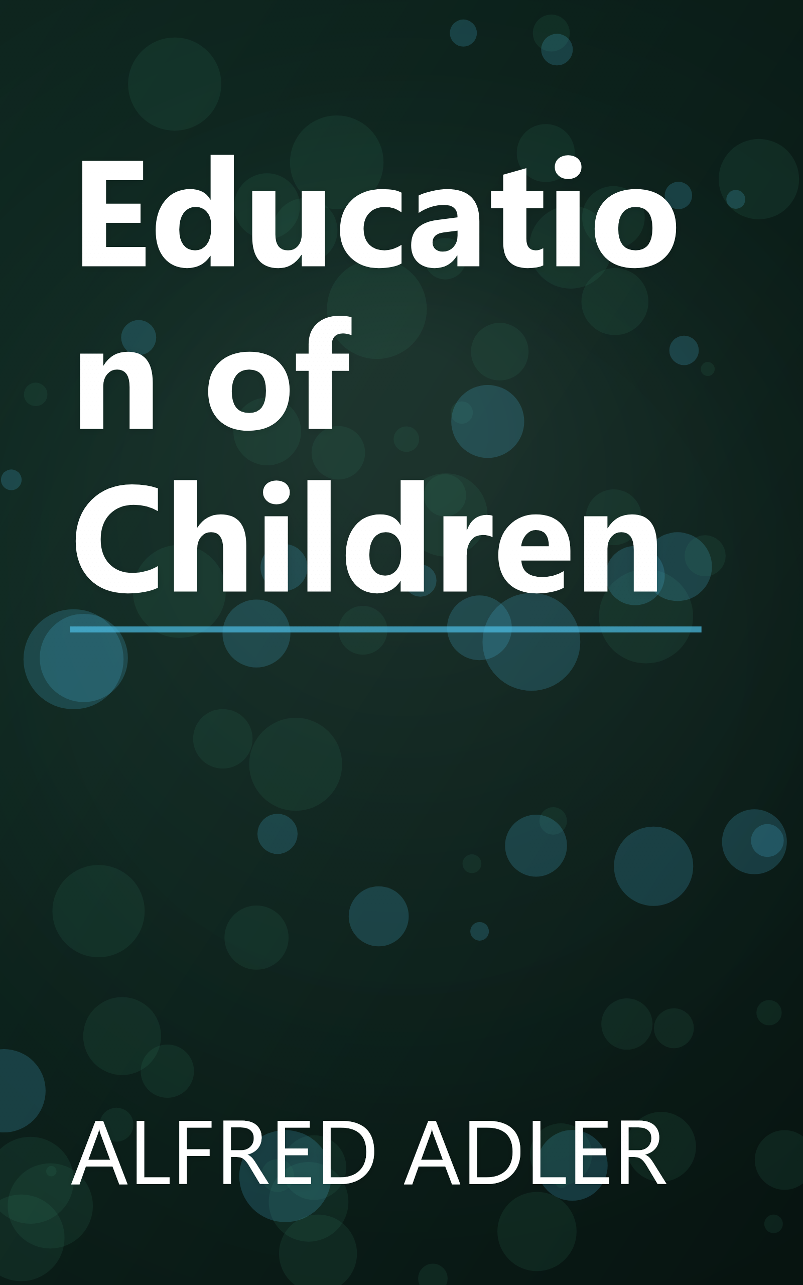 Education of Children book cover