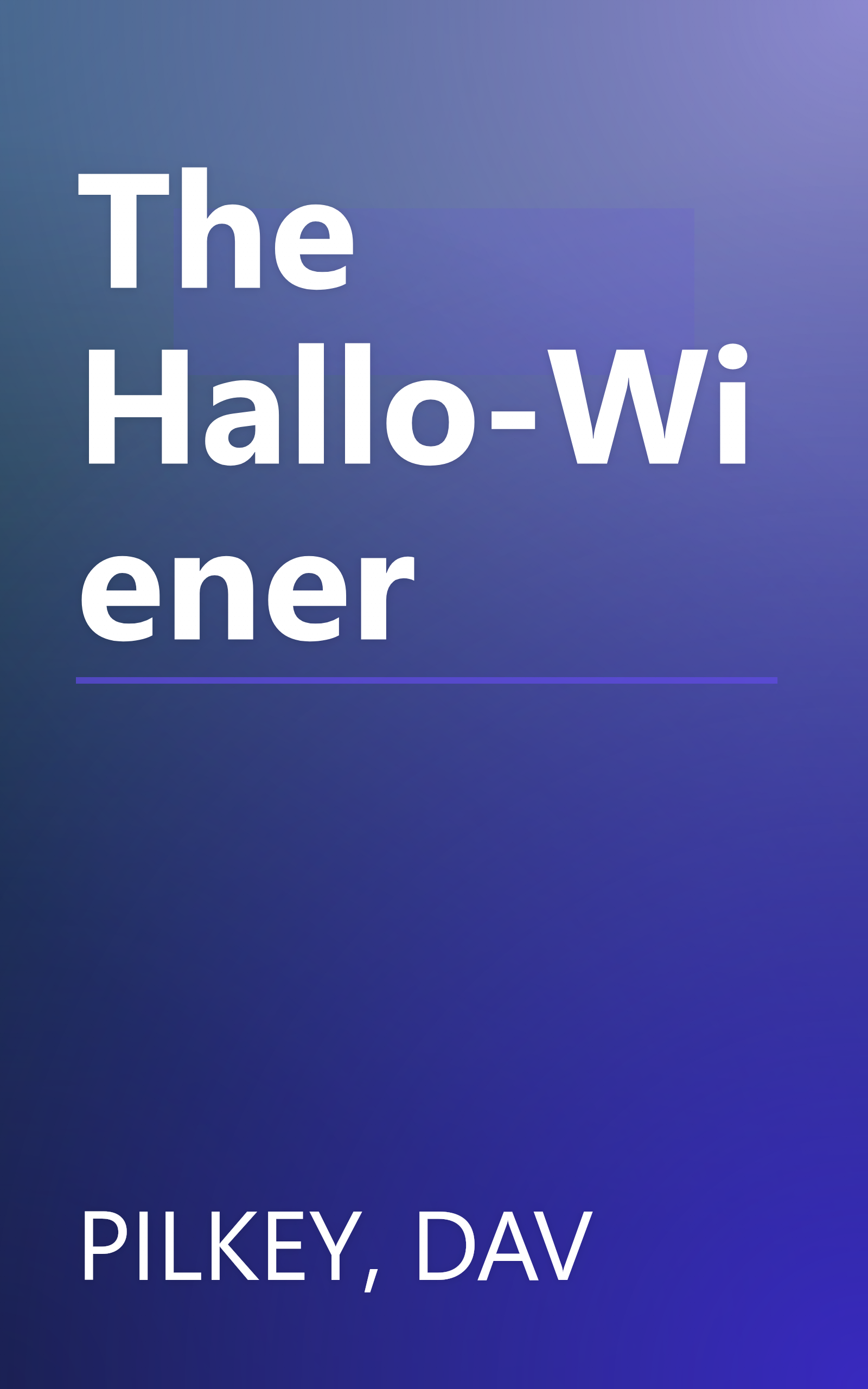 The Hallo-Wiener book cover