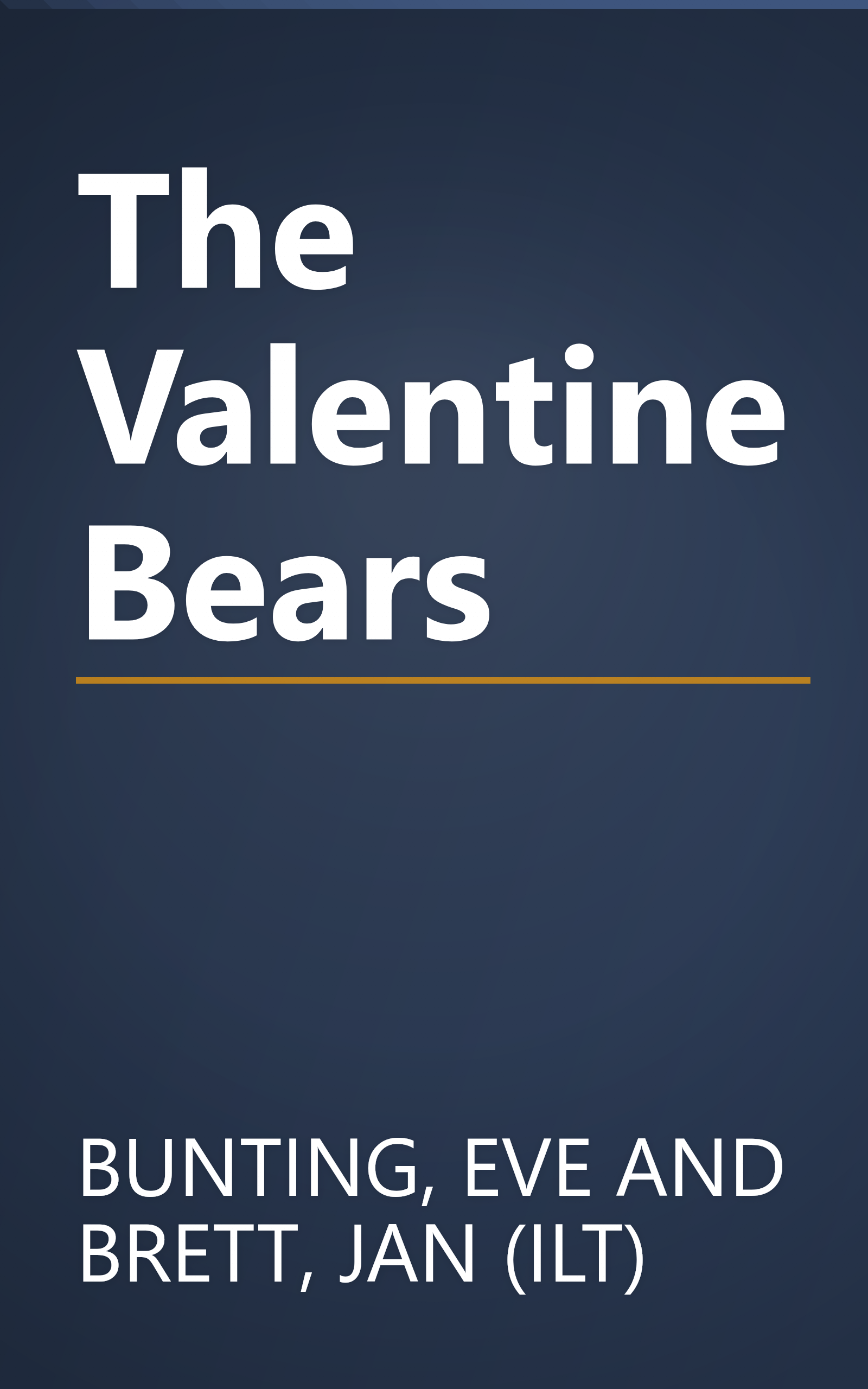 The Valentine Bears book cover