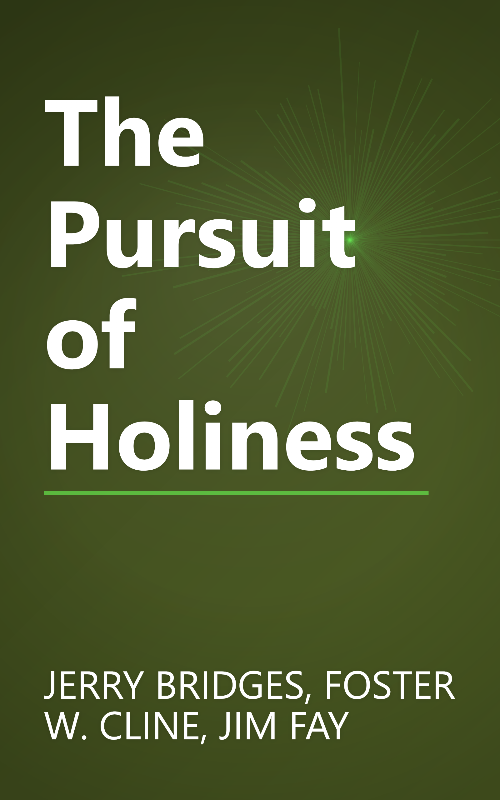 The Pursuit of Holiness book cover