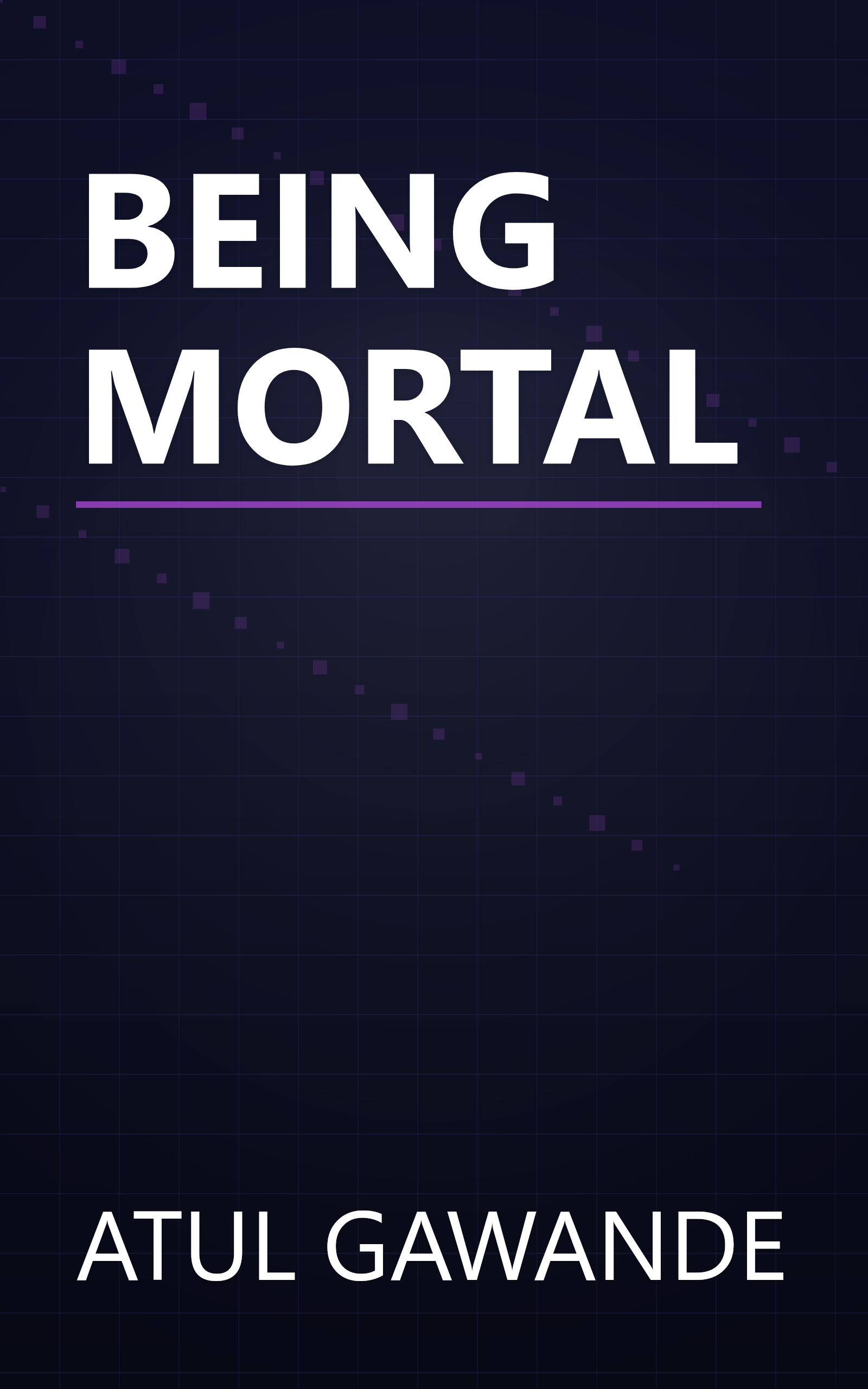 BEING MORTAL book cover