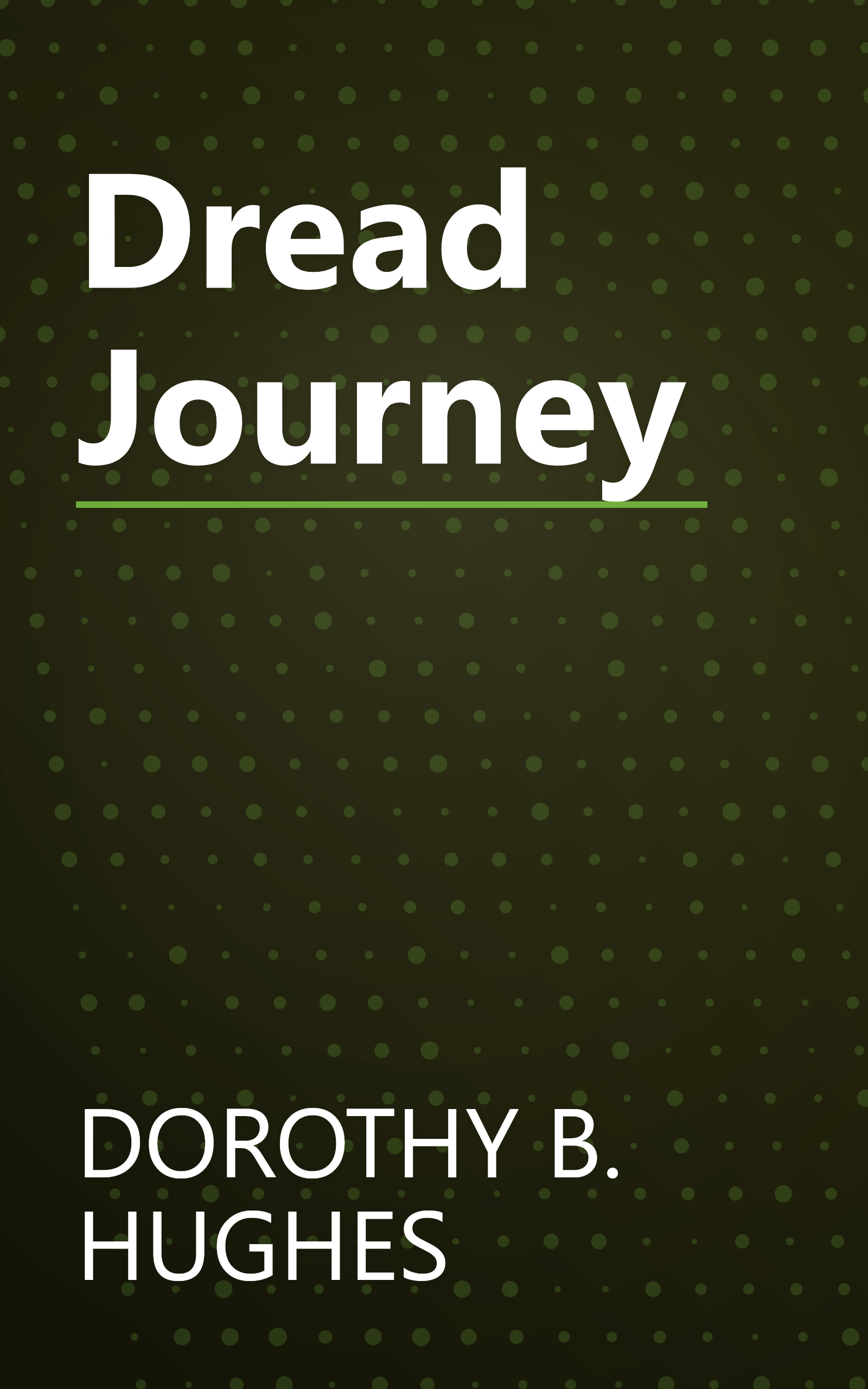 Dread Journey book cover
