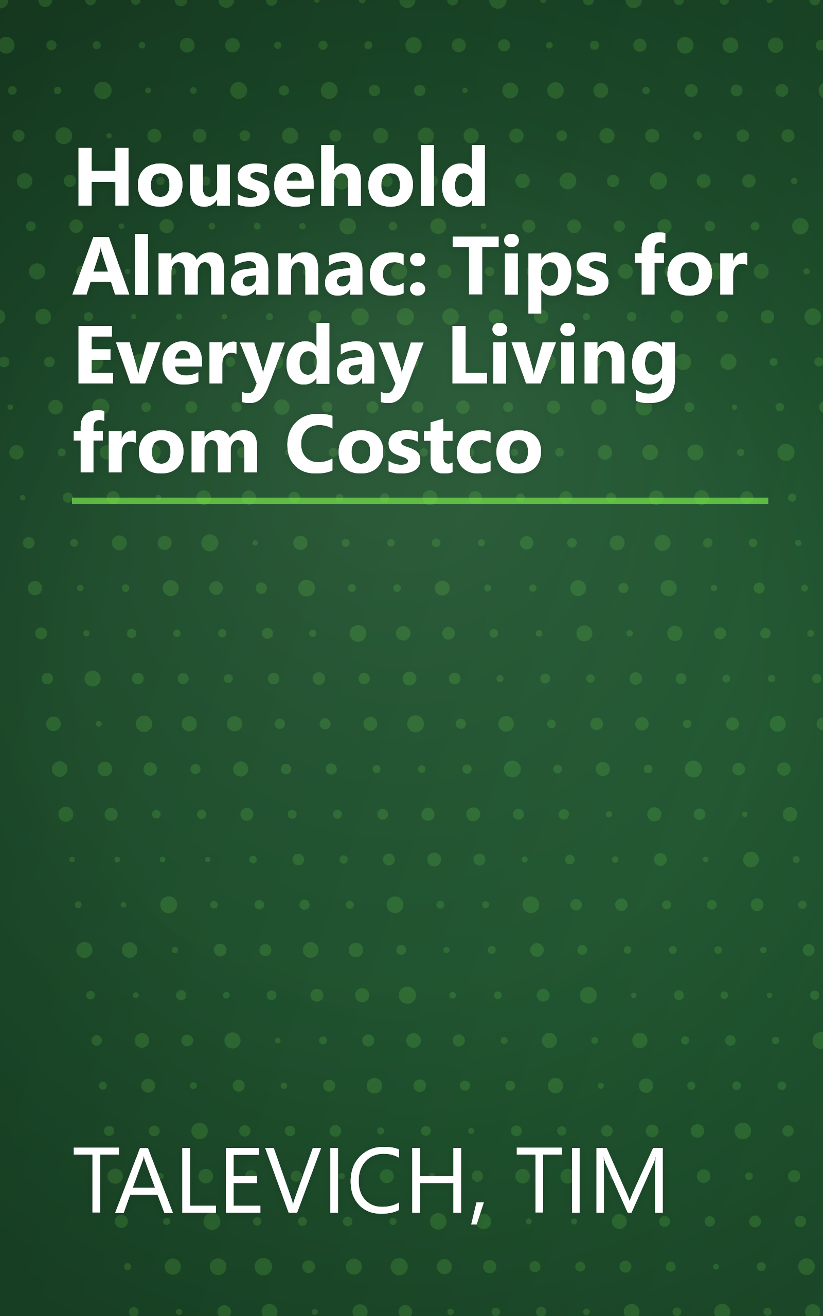 Household Almanac: Tips for Everyday Living from Costco book cover
