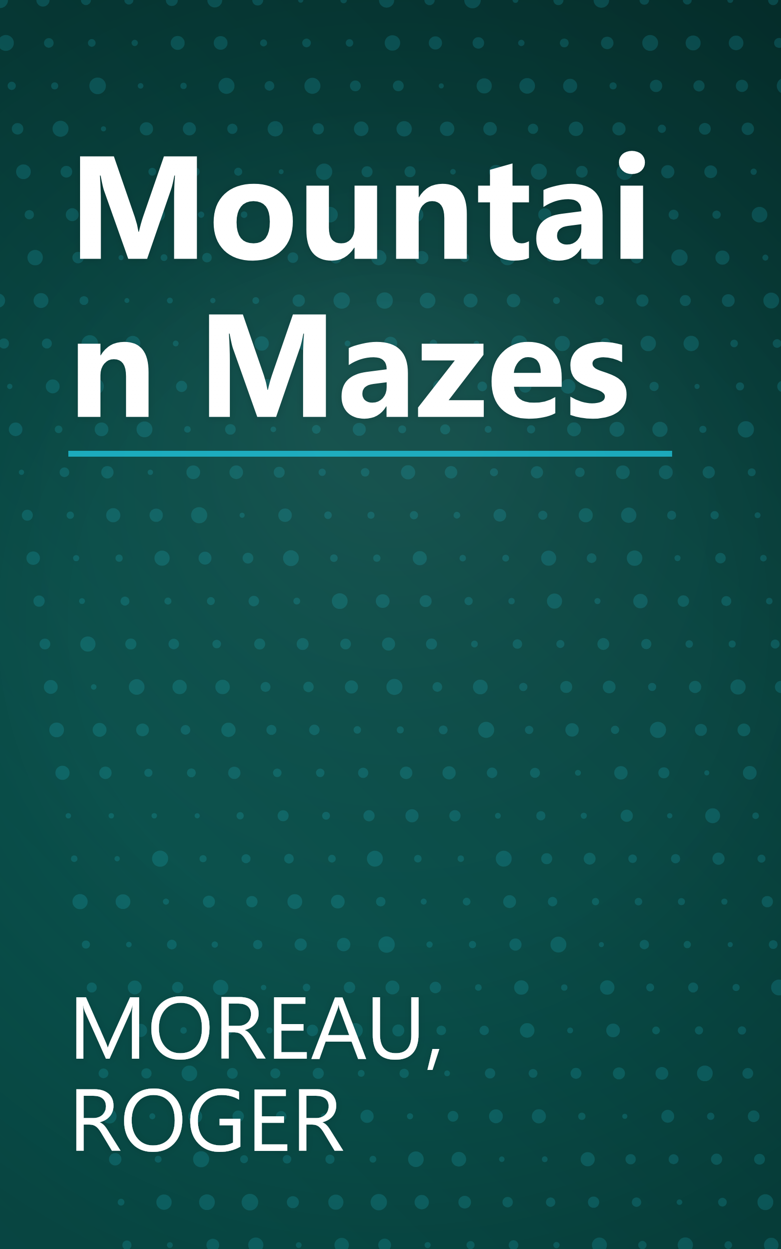 Mountain Mazes book cover