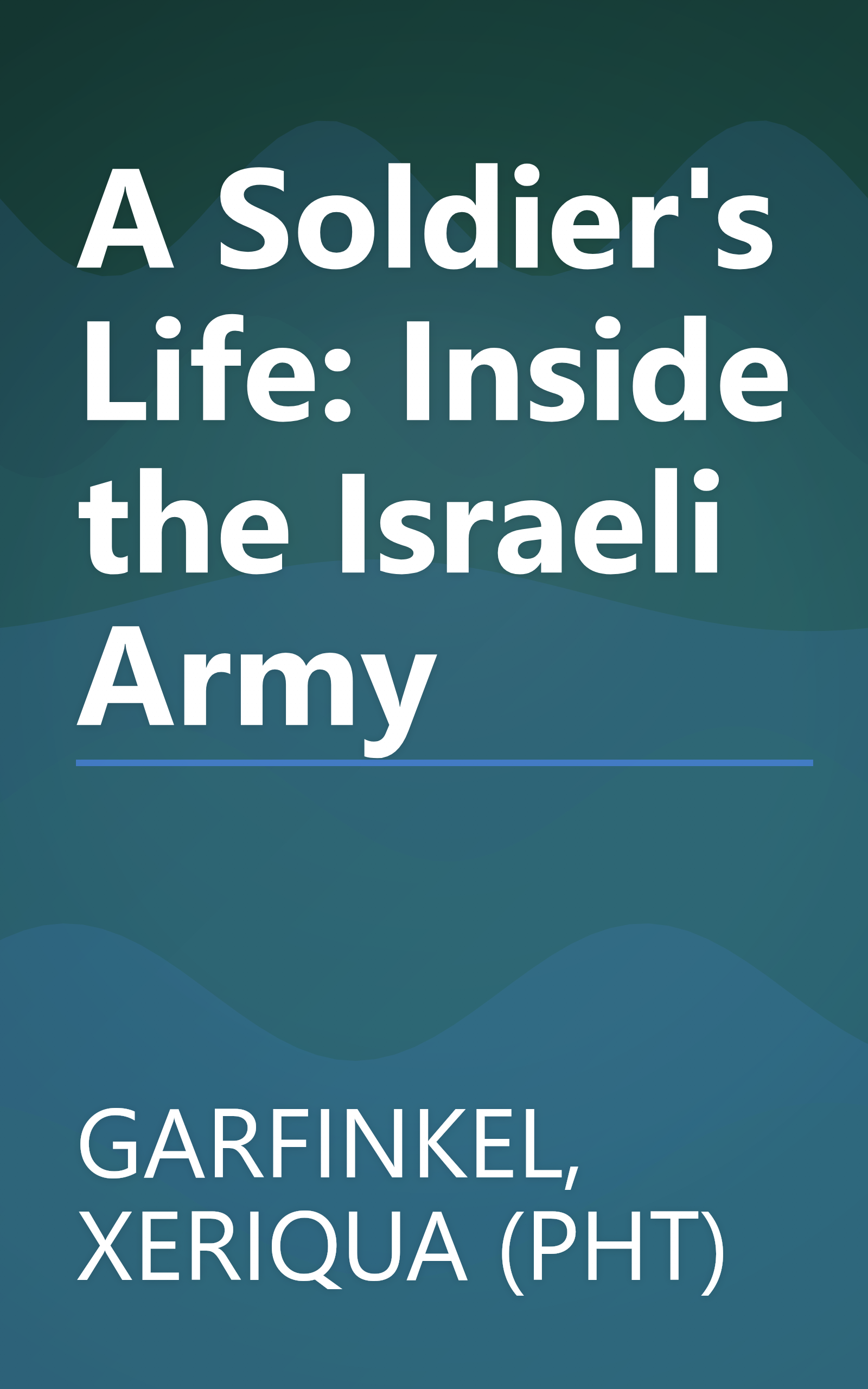 A Soldier's Life: Inside the Israeli Army book cover