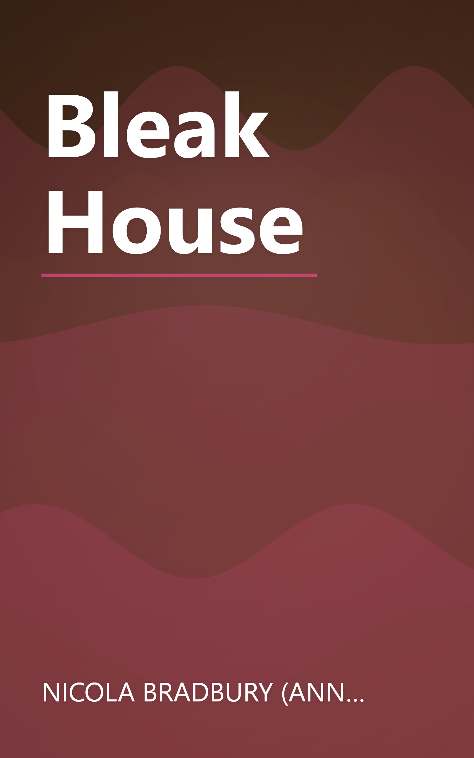 Bleak House book cover
