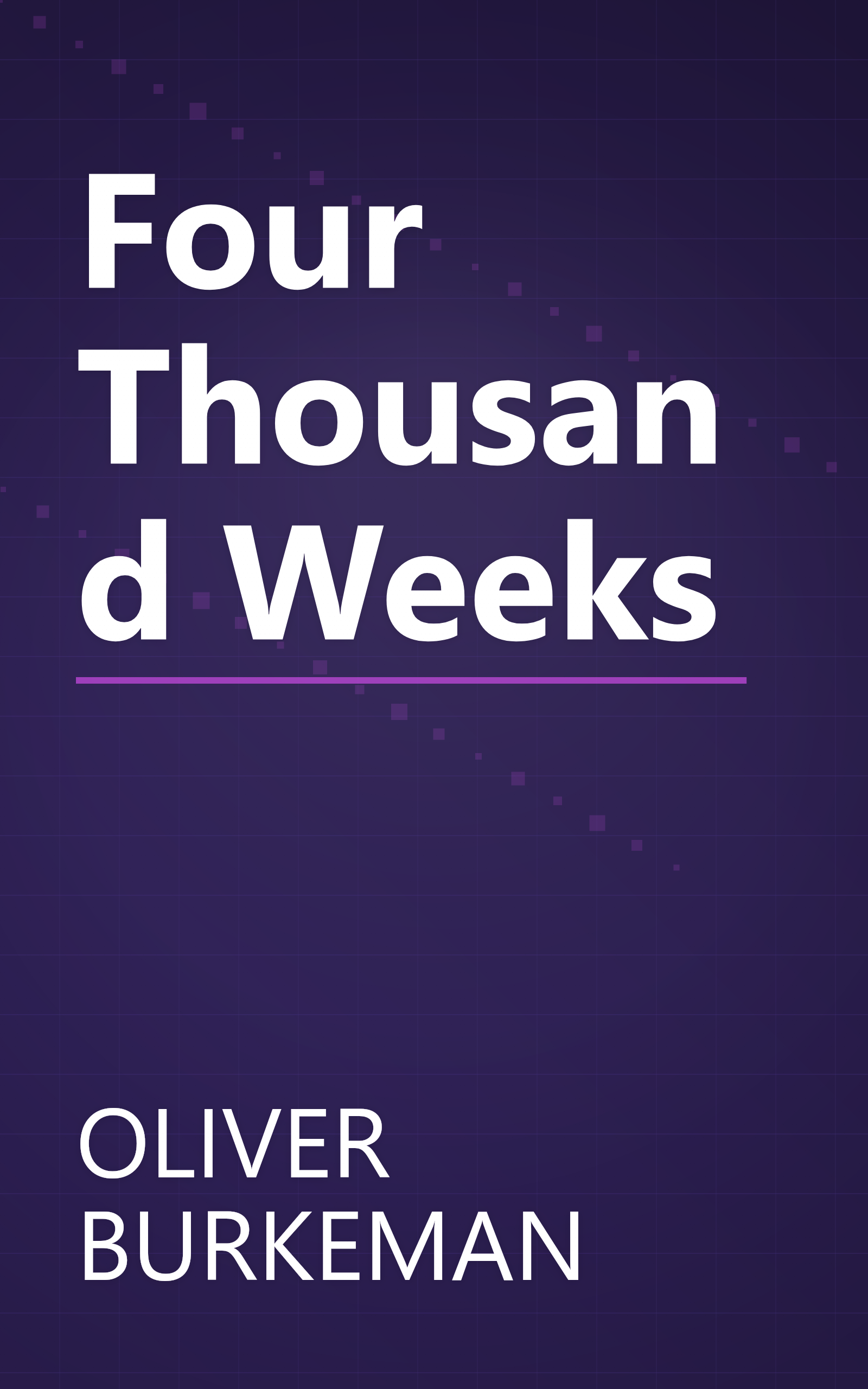 Four Thousand Weeks book cover