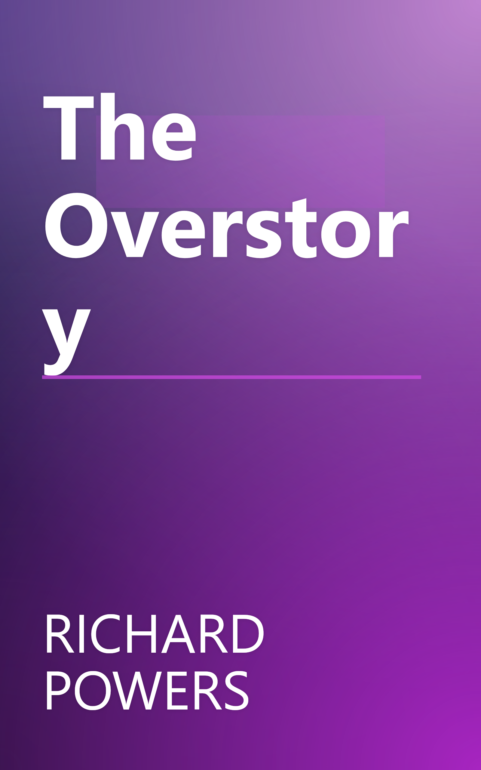 The Overstory book cover