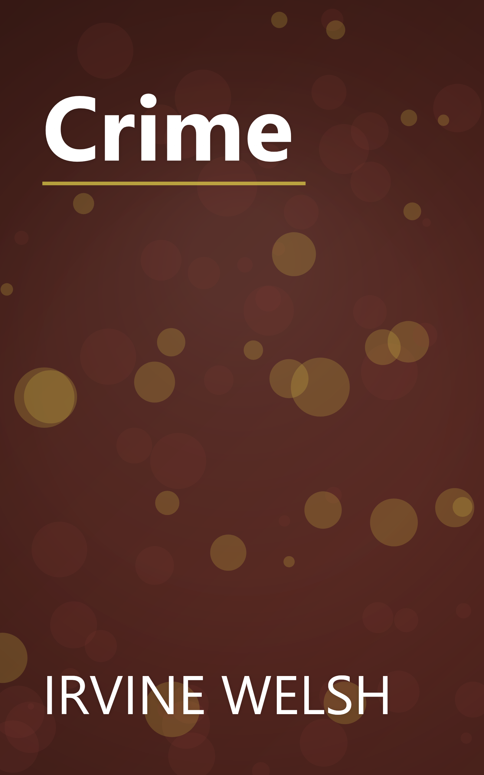 Crime book cover