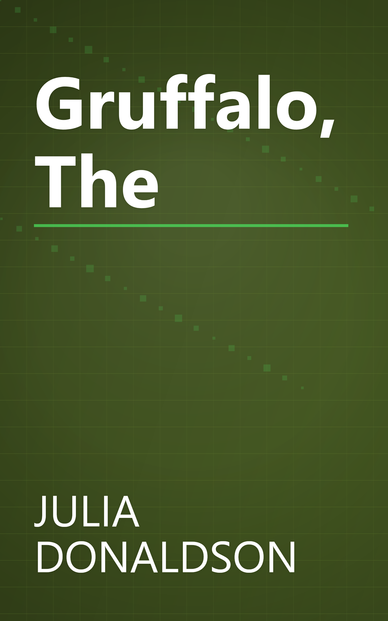 Gruffalo,The book cover