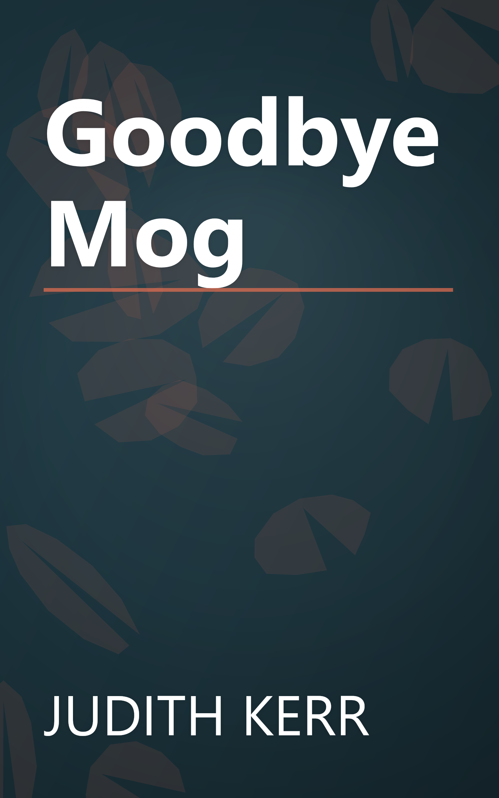Goodbye Mog book cover