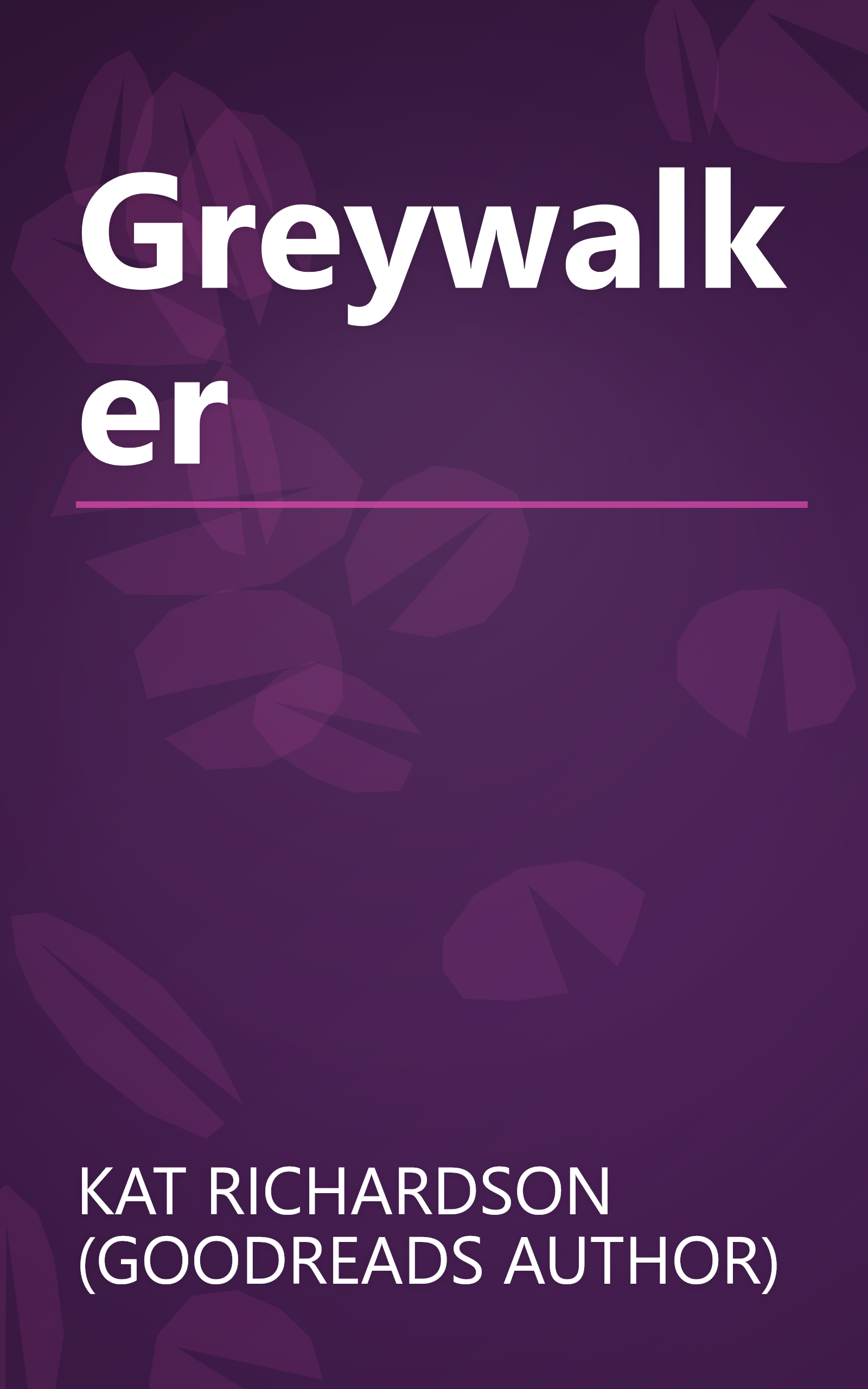 Greywalker book cover