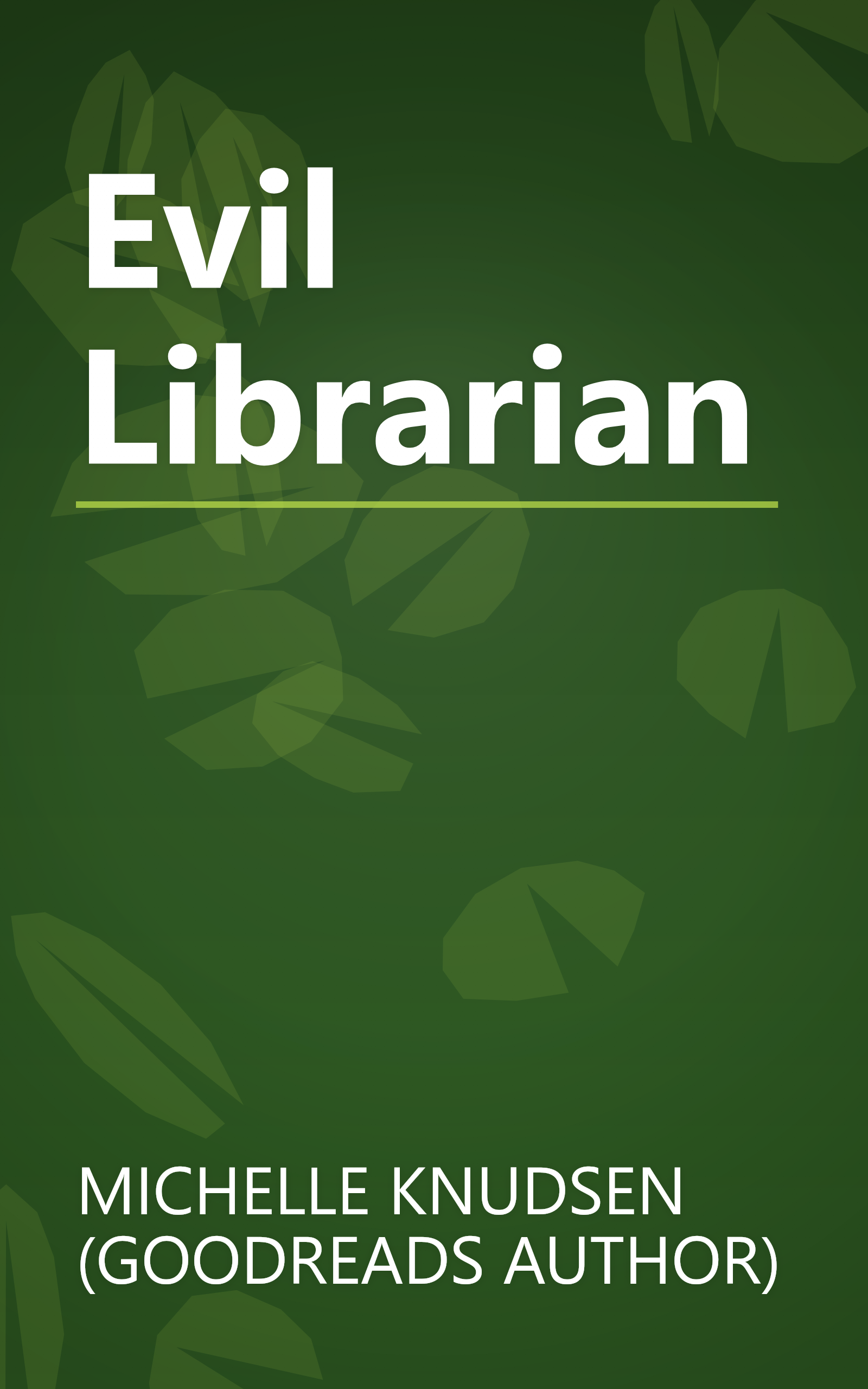 Evil Librarian book cover