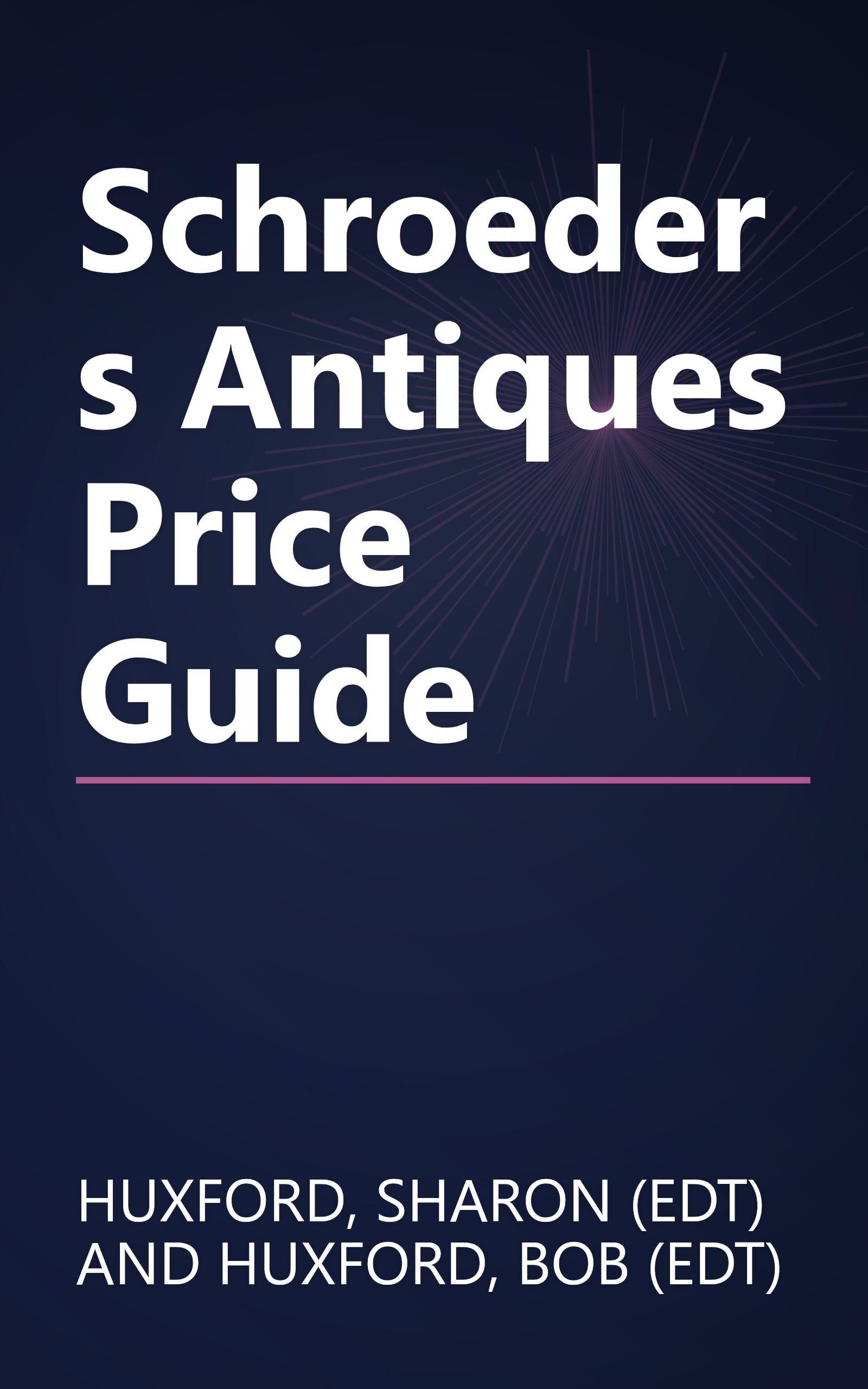 Schroeders Antiques Price Guide book cover