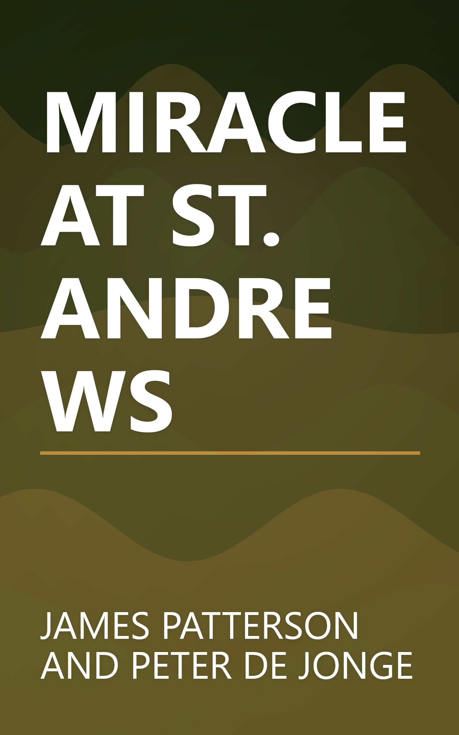 MIRACLE AT ST. ANDREWS book cover