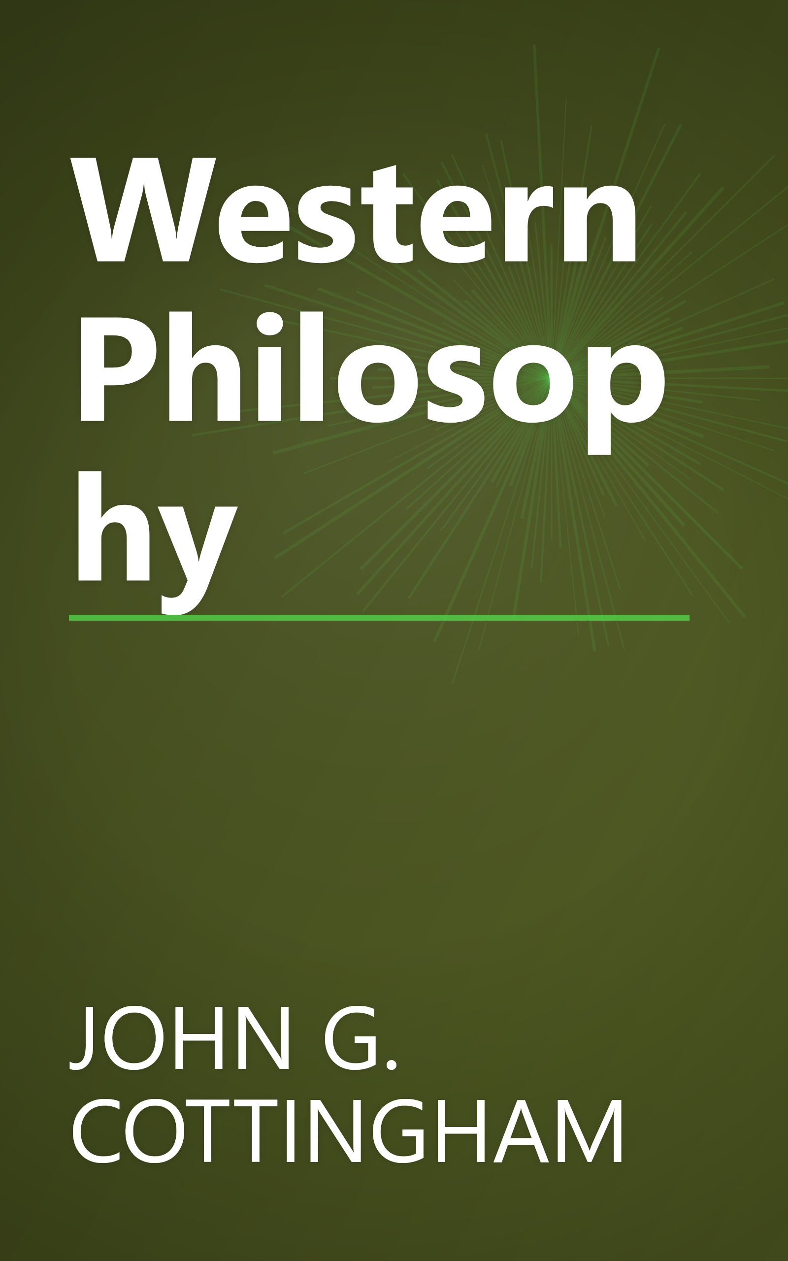 Western Philosophy book cover