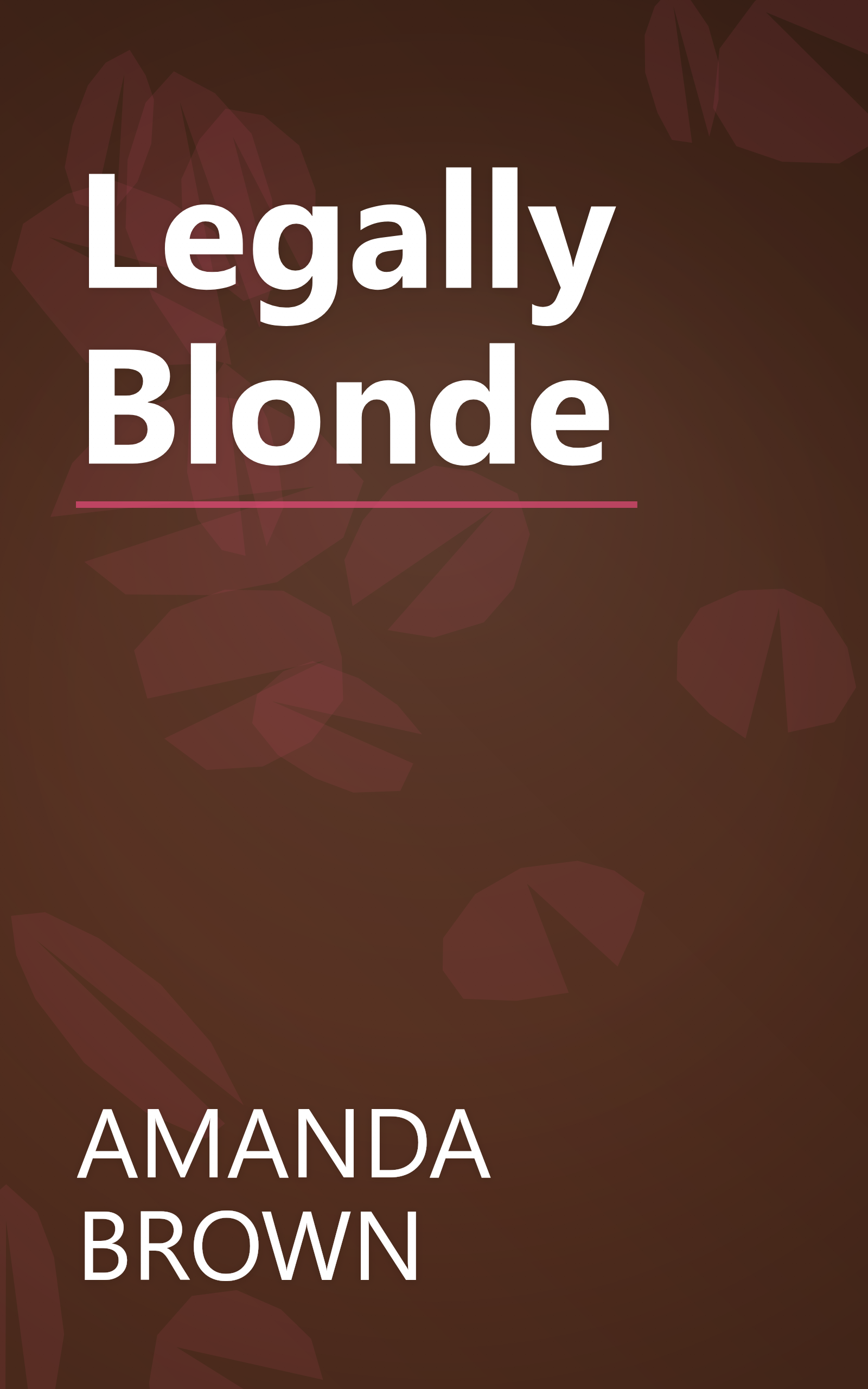 Legally Blonde book cover