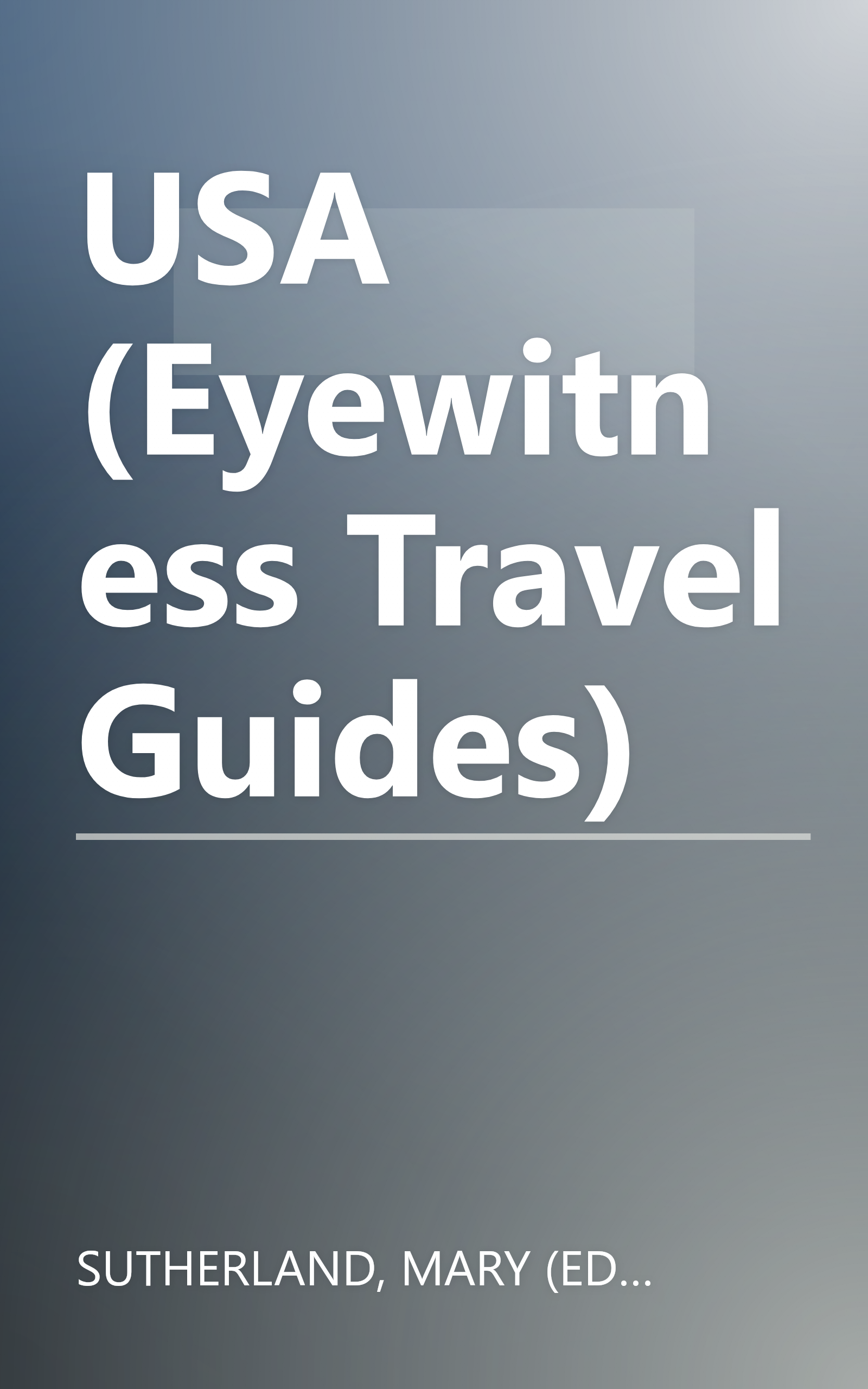 USA (Eyewitness Travel Guides) book cover
