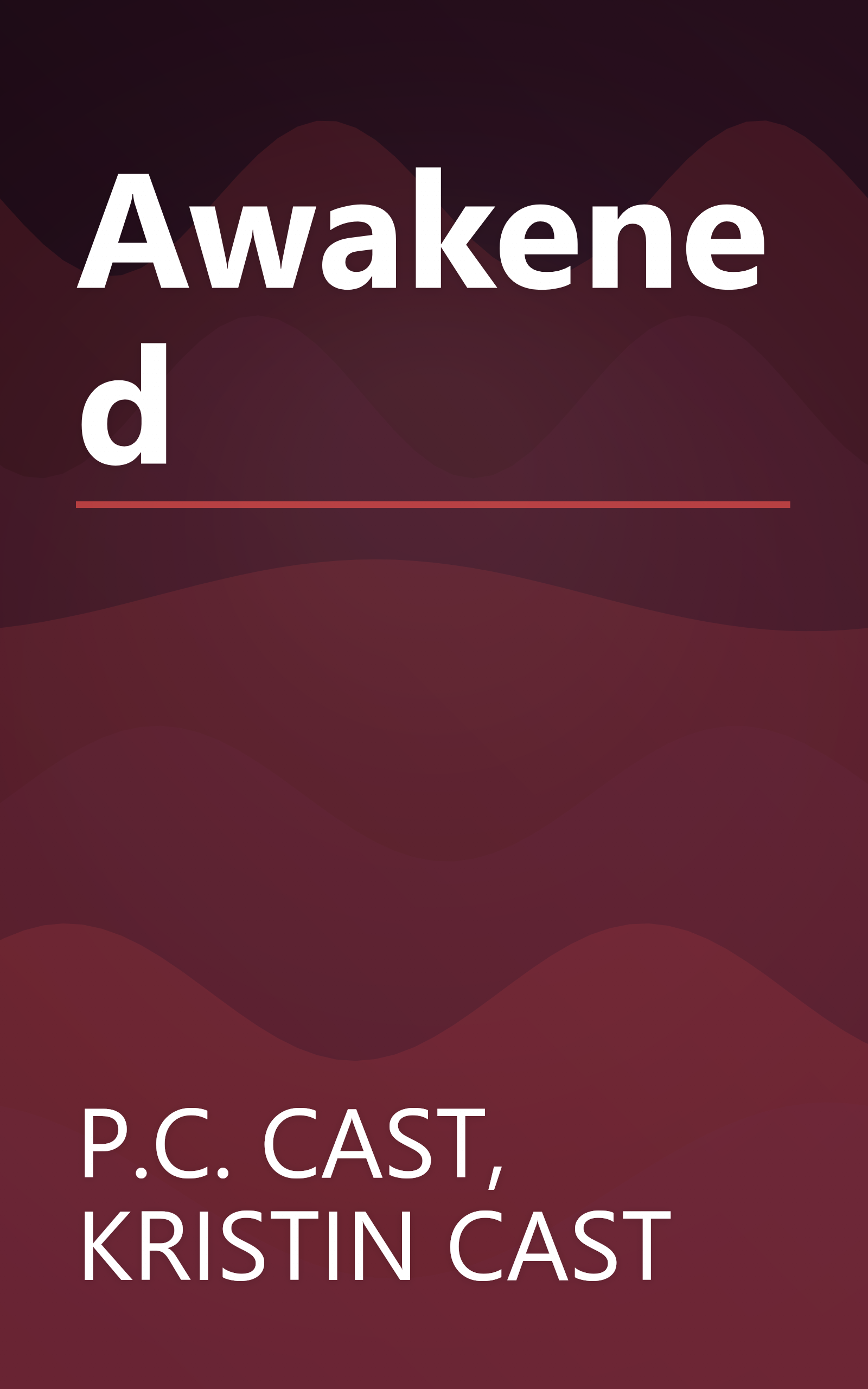 Awakened book cover