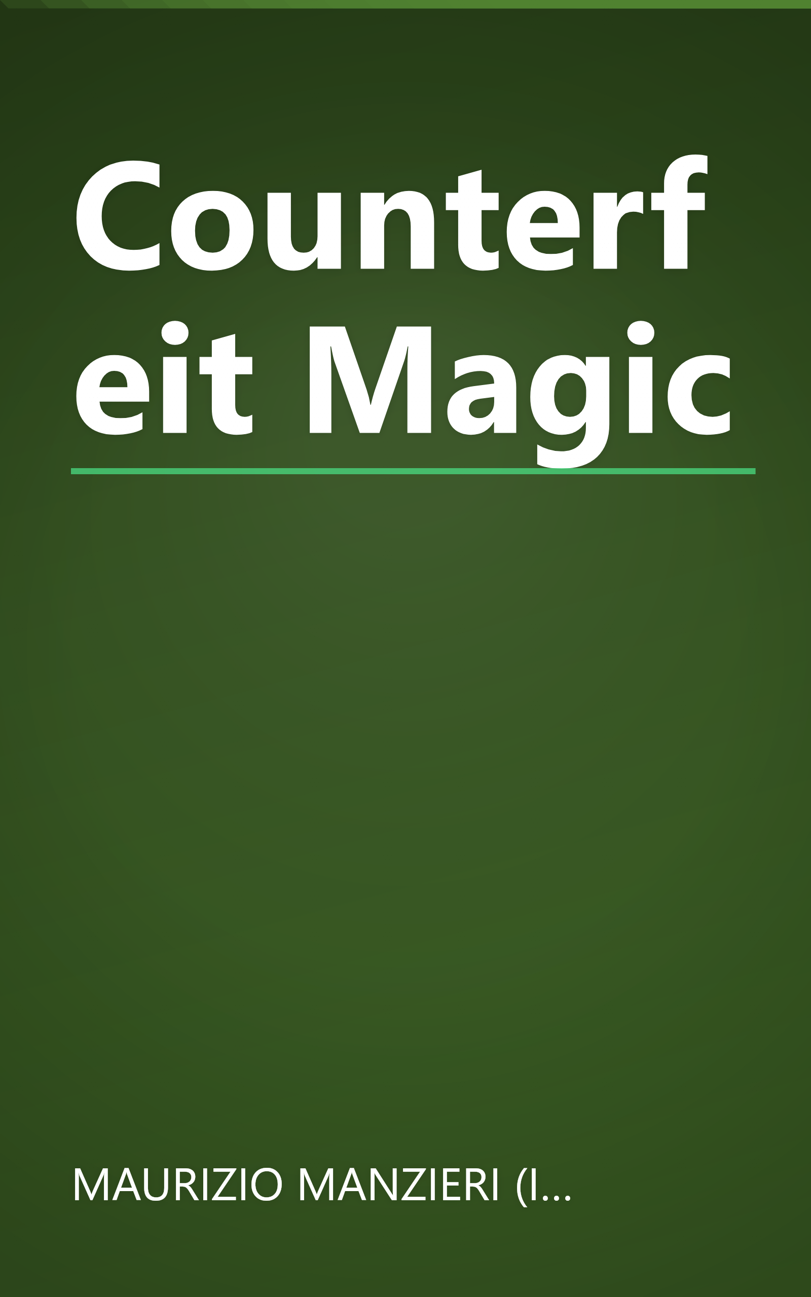 Counterfeit Magic book cover