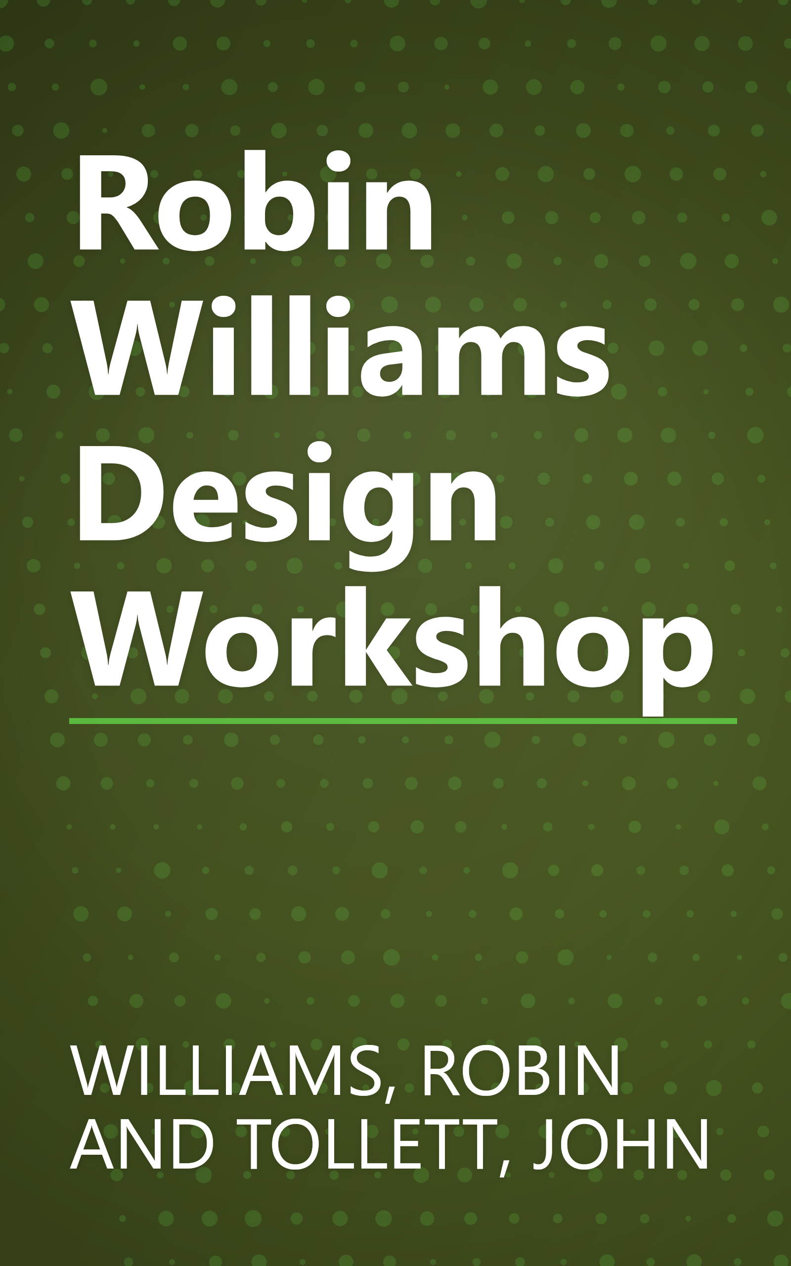 Robin Williams Design Workshop book cover