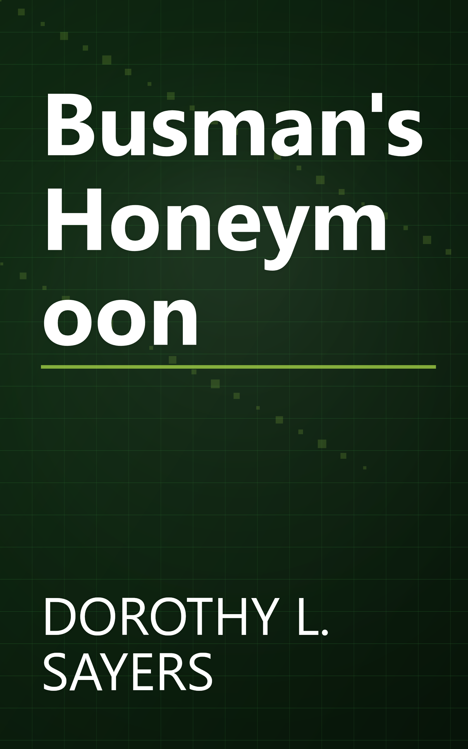 Busman's Honeymoon book cover