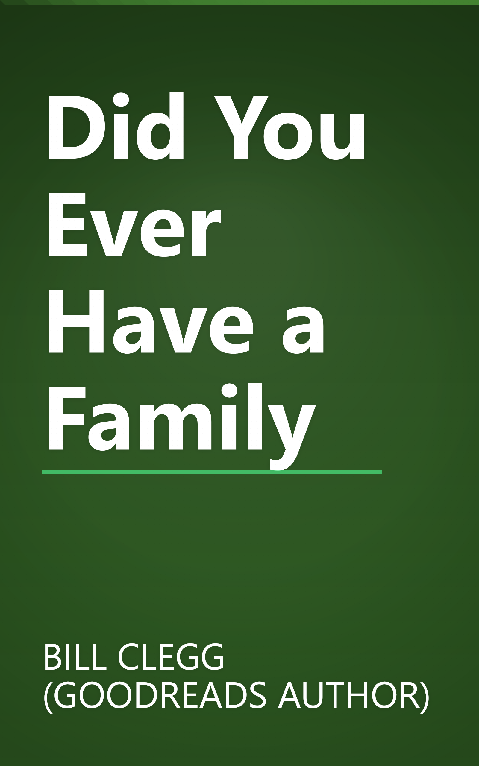 Did You Ever Have a Family book cover