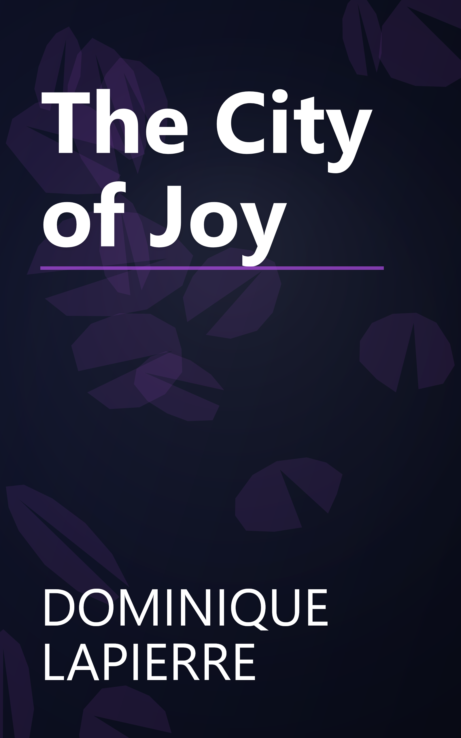 The City of Joy book cover