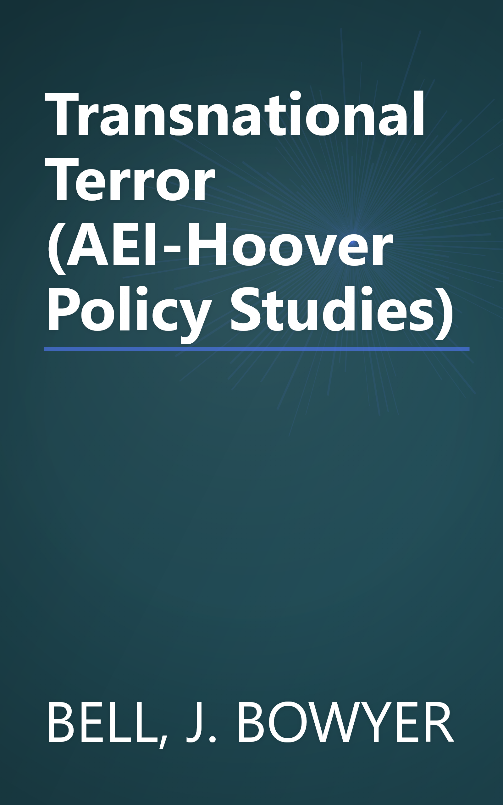 Transnational Terror (AEI-Hoover Policy Studies) book cover