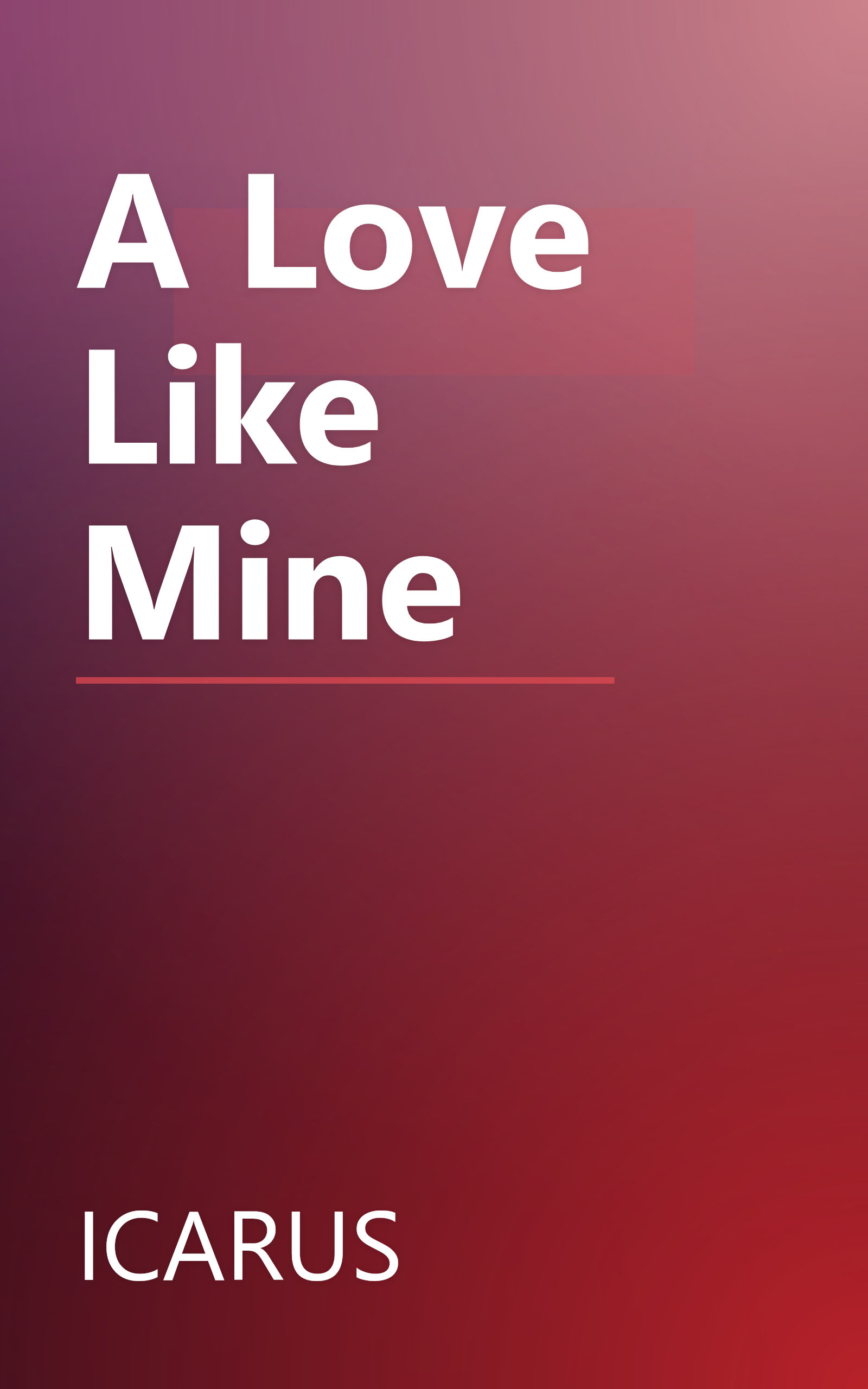 A Love Like Mine book cover