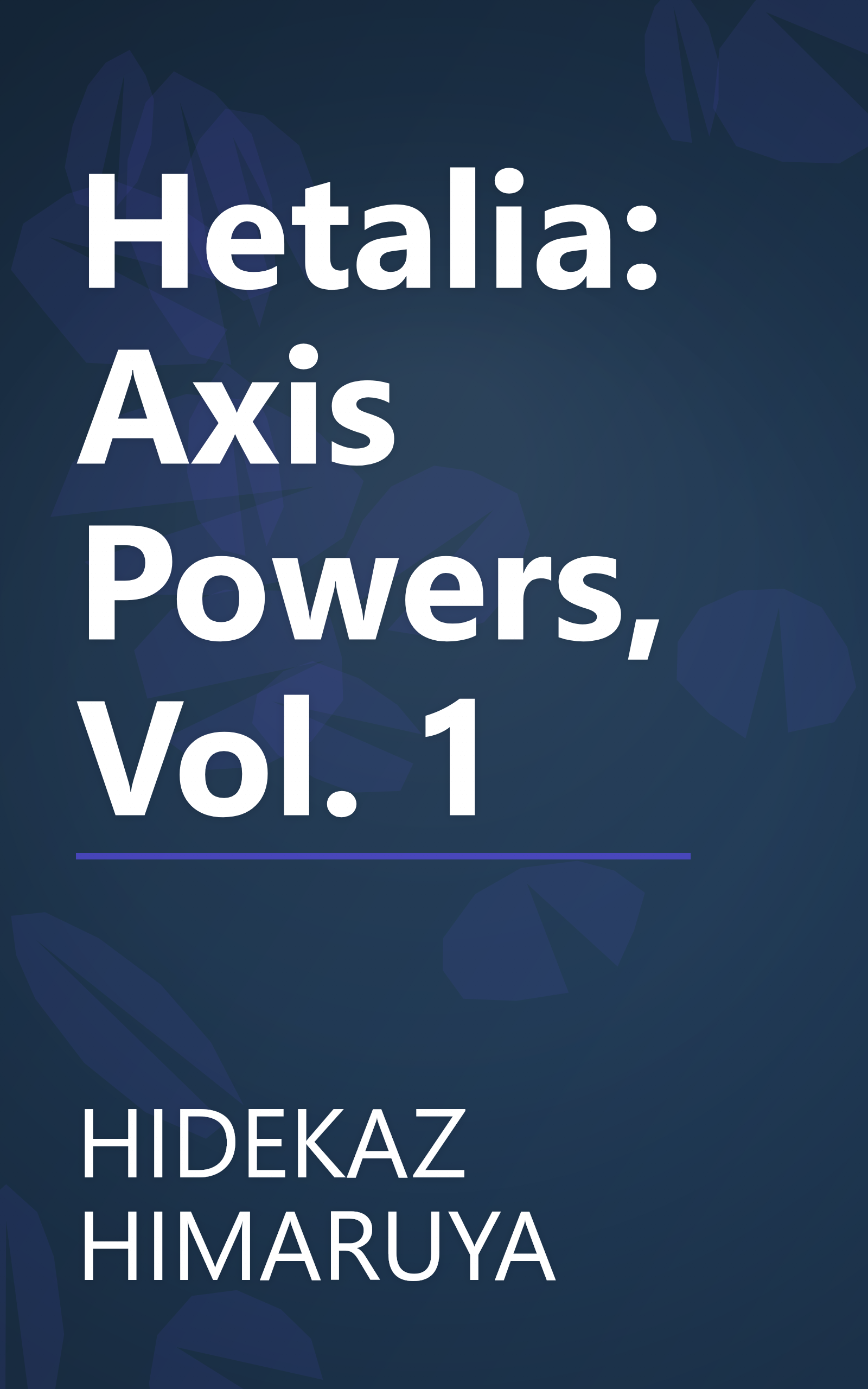 Hetalia: Axis Powers, Vol. 1 book cover