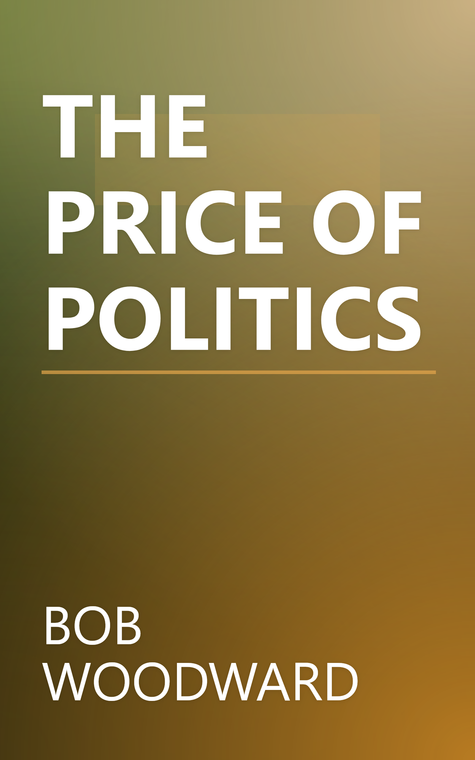 THE PRICE OF POLITICS book cover