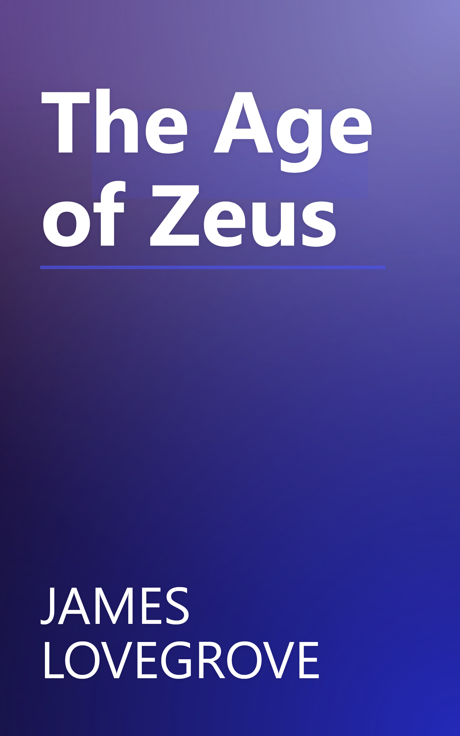 The Age of Zeus book cover