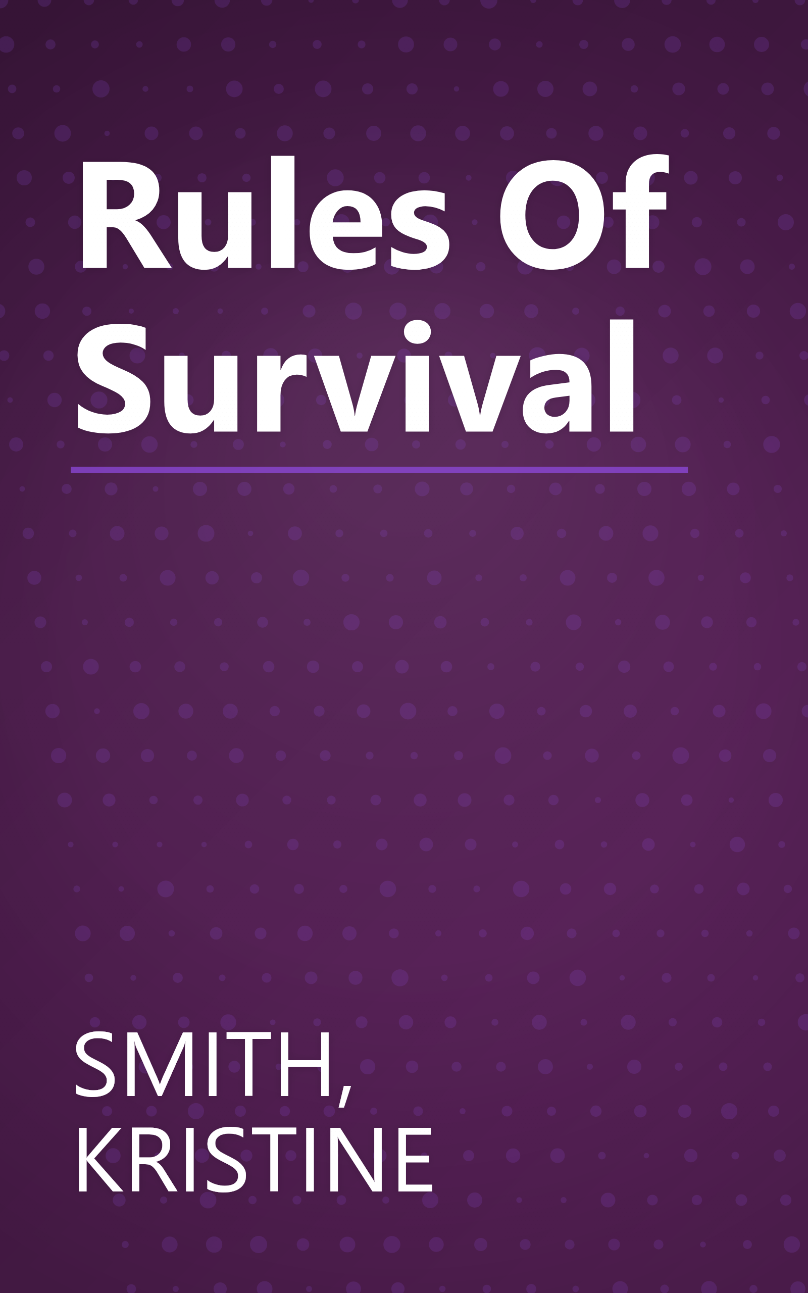 Rules Of Survival book cover