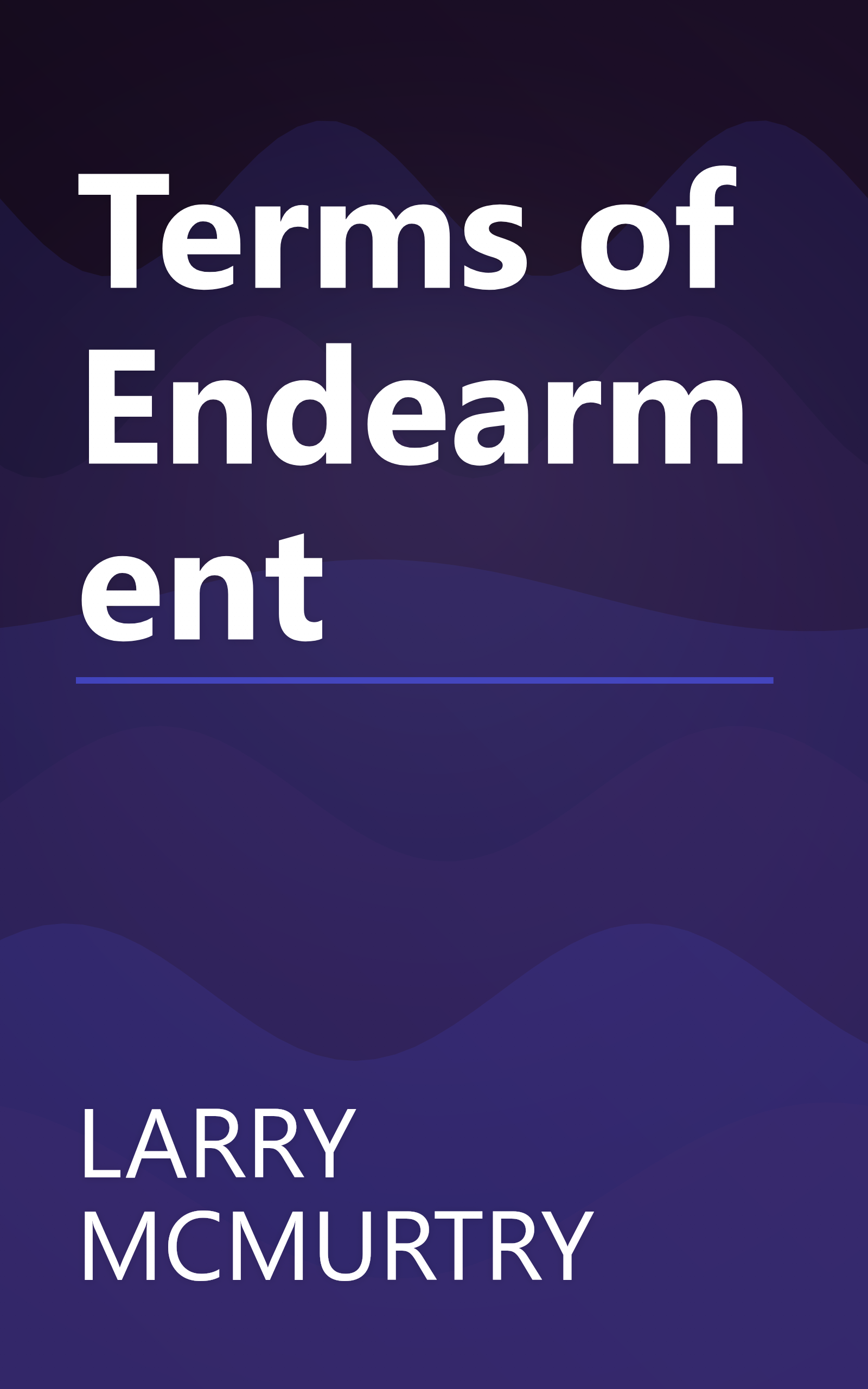 Terms of Endearment book cover