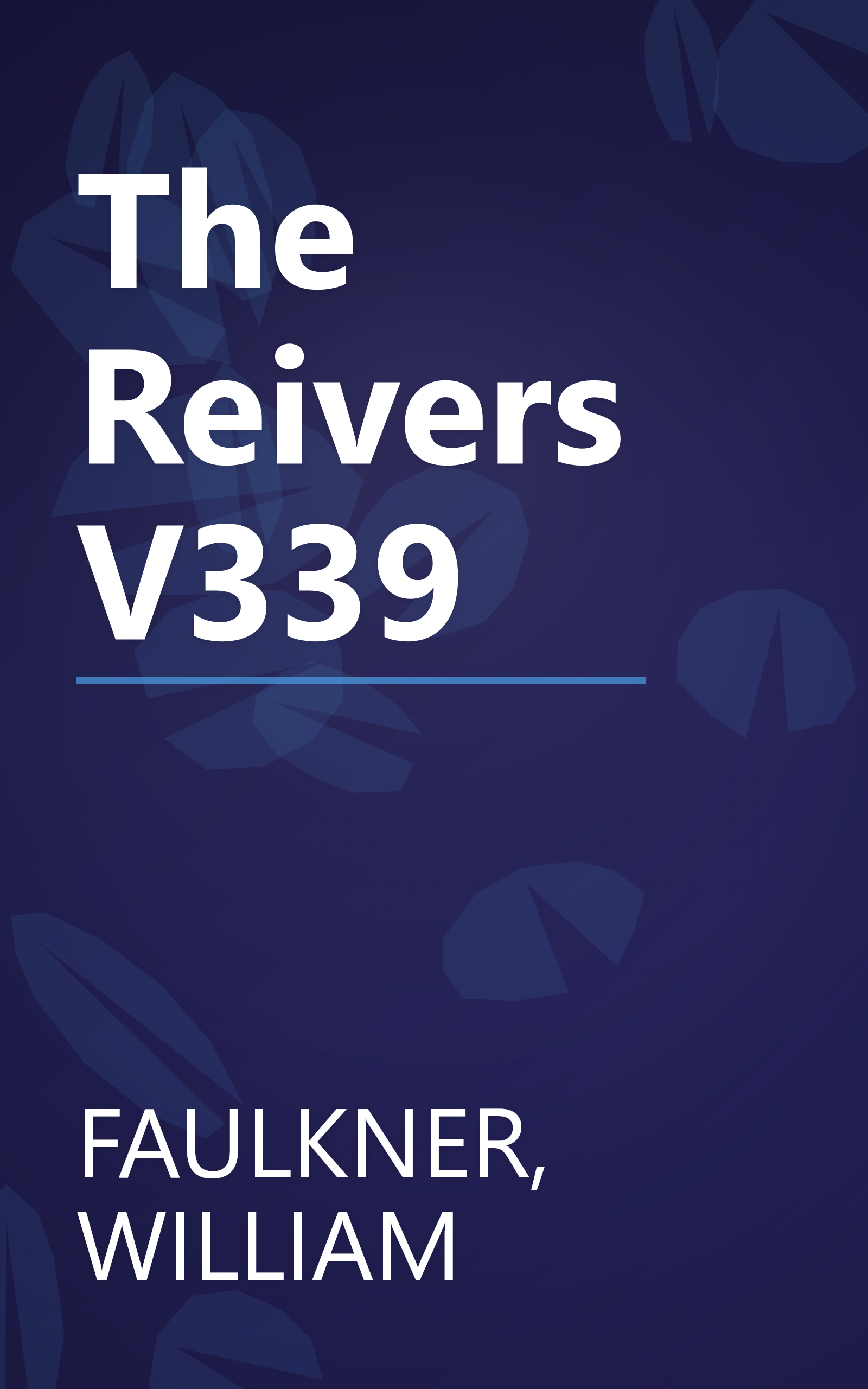 The Reivers V339 book cover