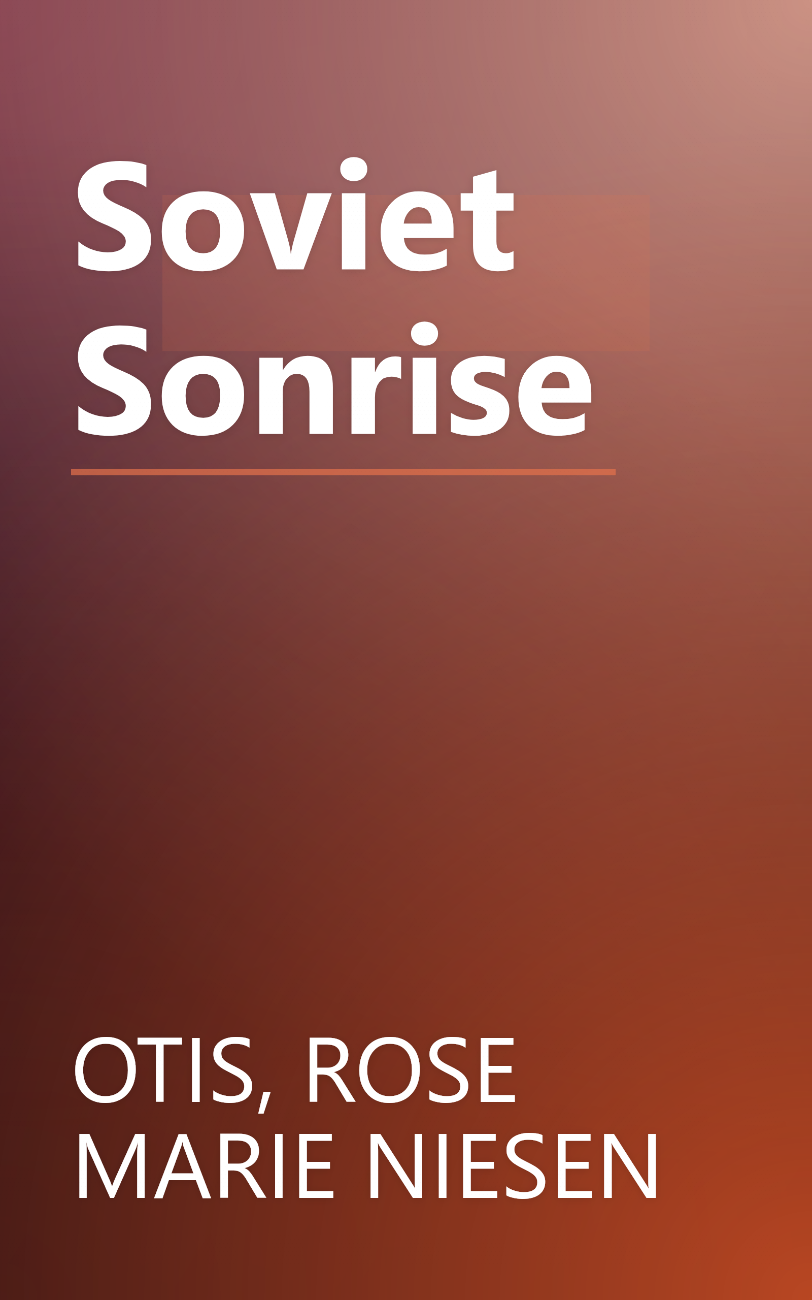 Soviet Sonrise book cover