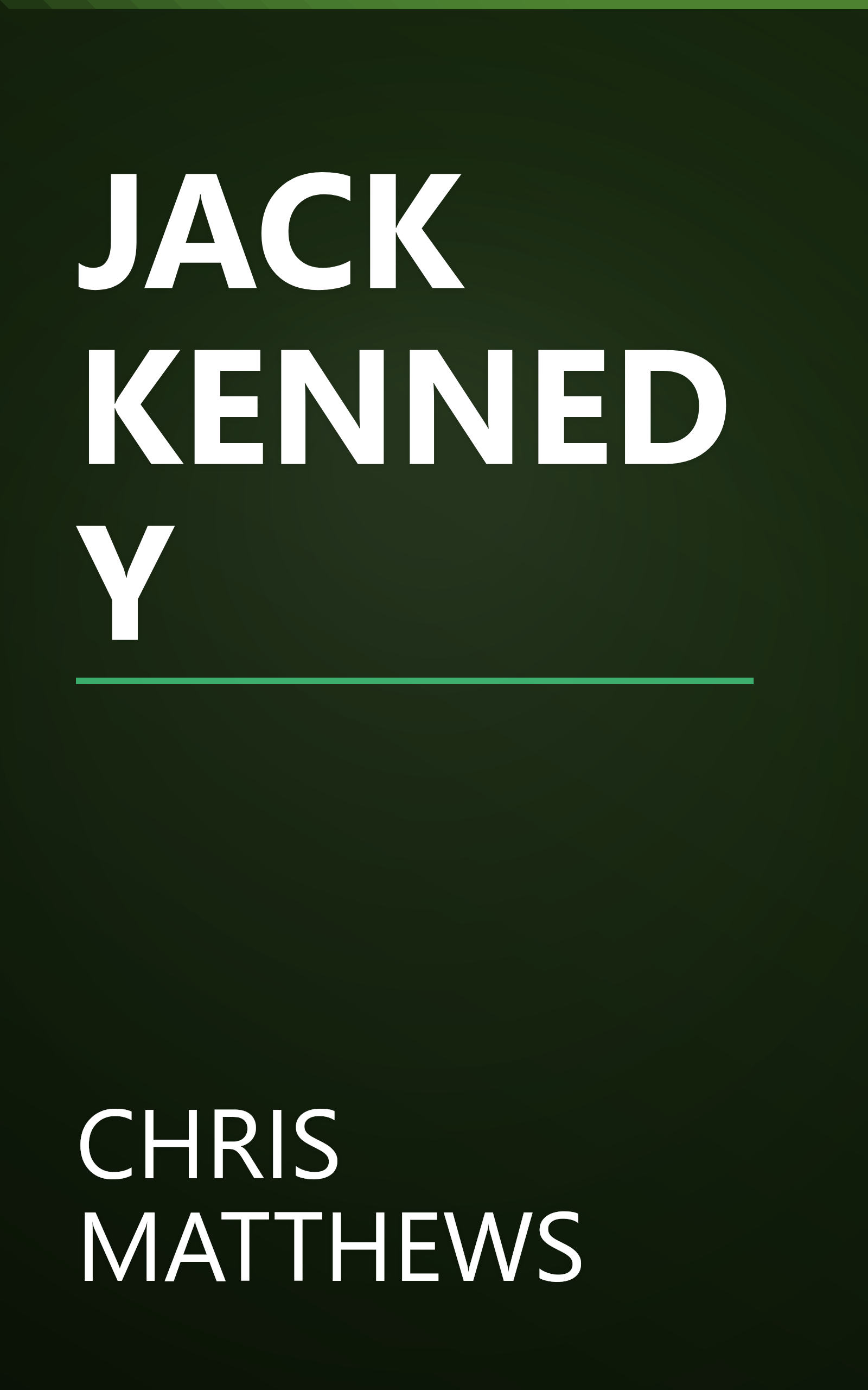 JACK KENNEDY book cover