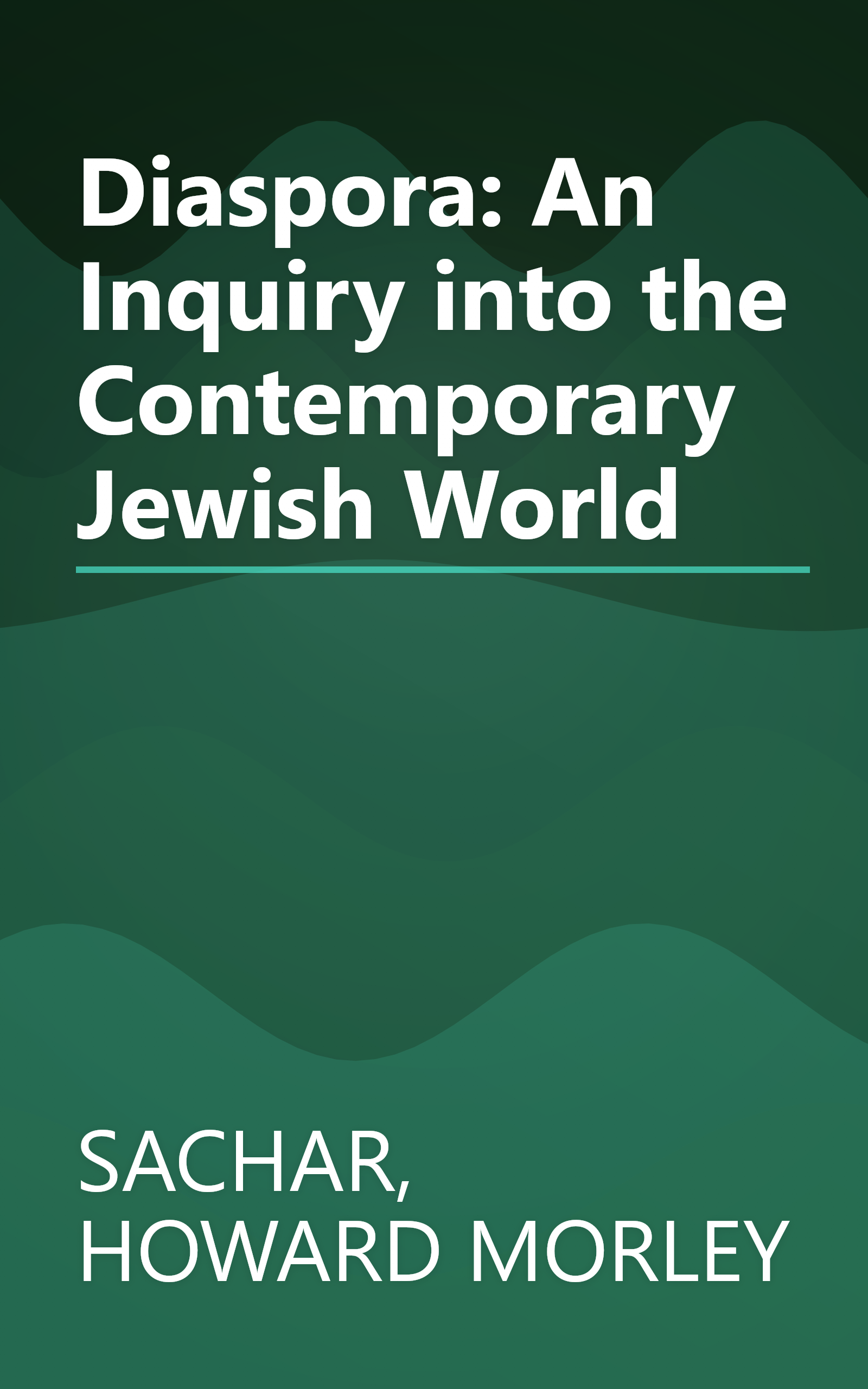 Diaspora: An Inquiry into the Contemporary Jewish World book cover