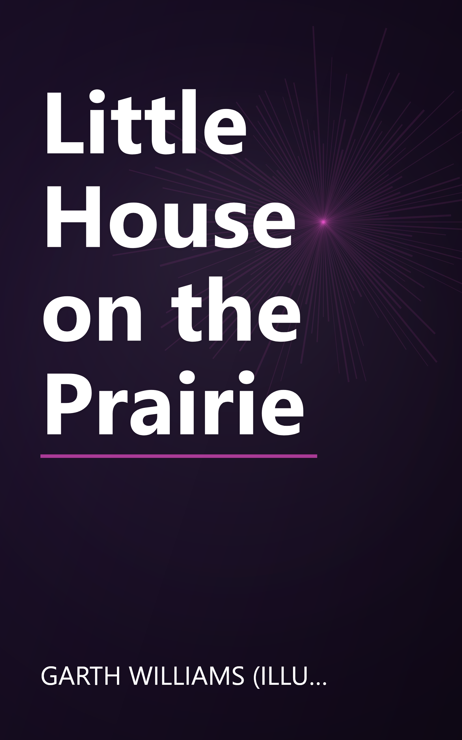 Little House on the Prairie book cover