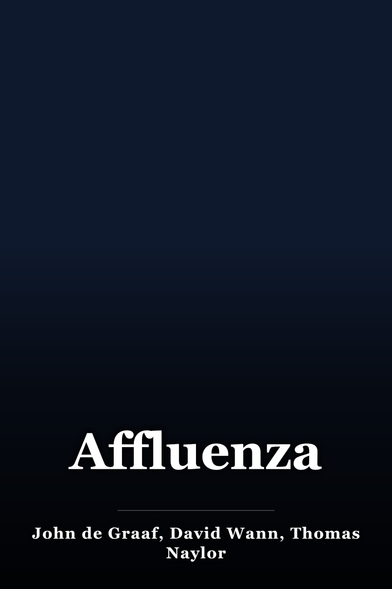 Affluenza book cover