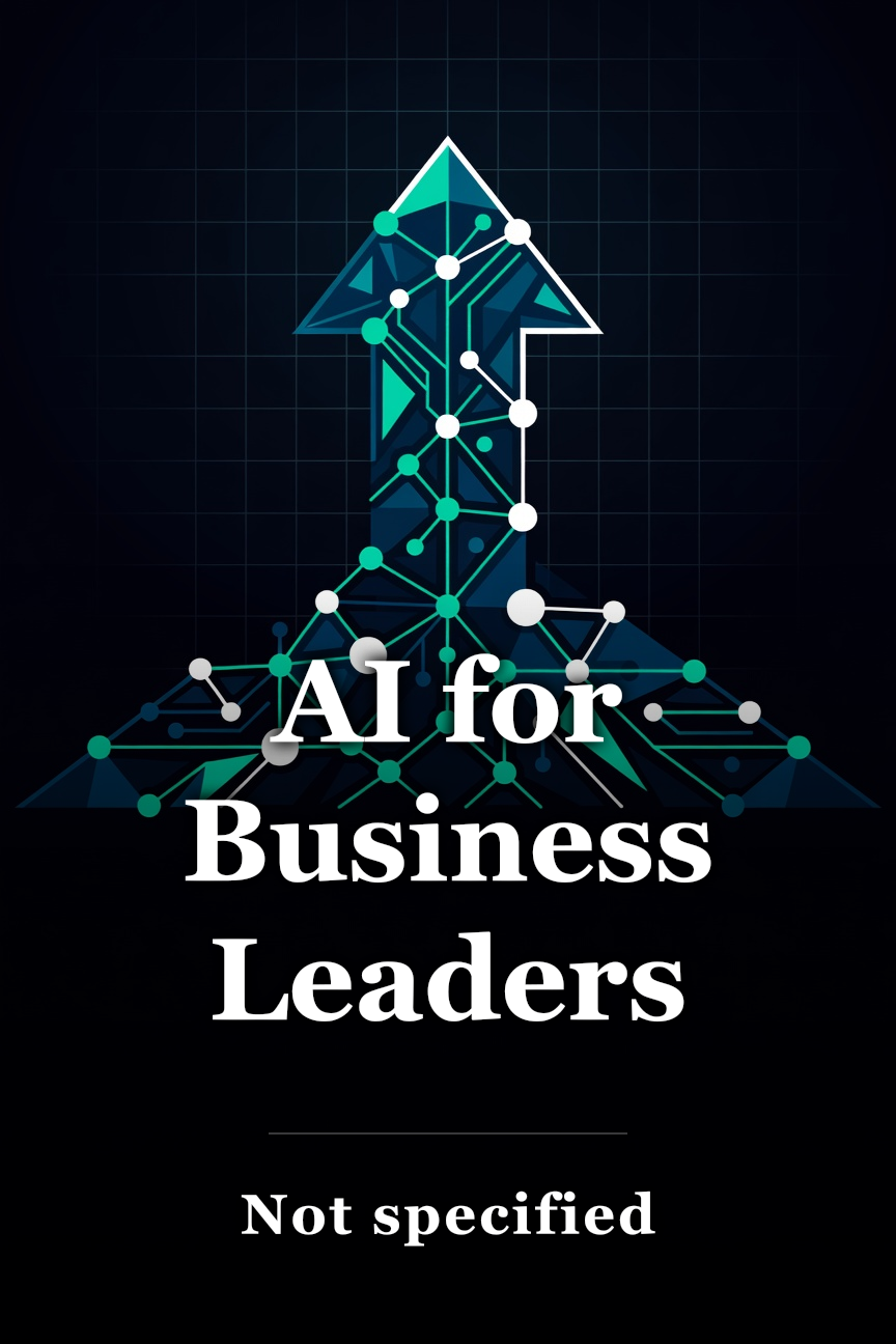 AI for Business Leaders book cover