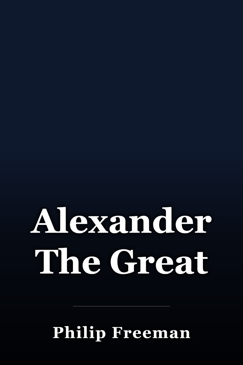 Alexander The Great book cover