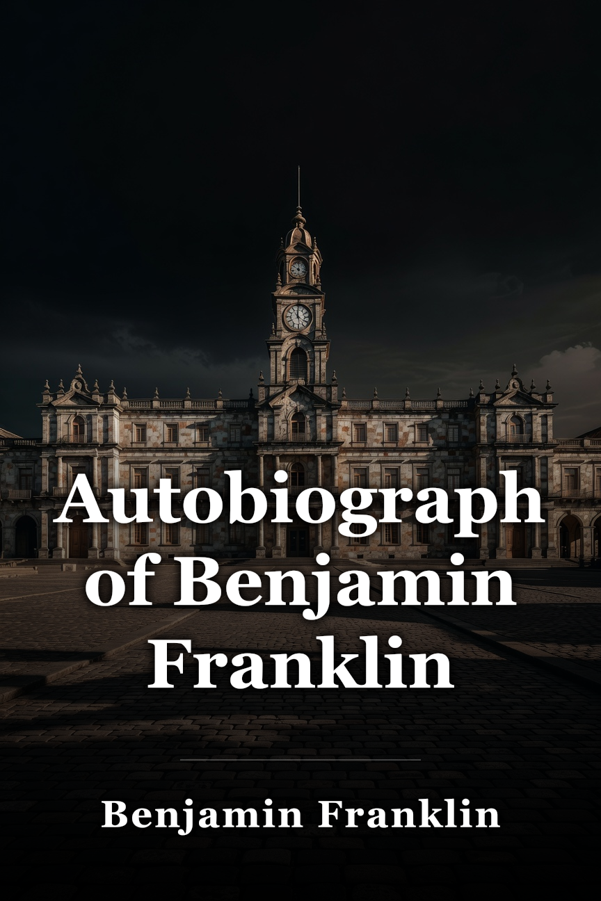 Autobiography of Benjamin Franklin book cover