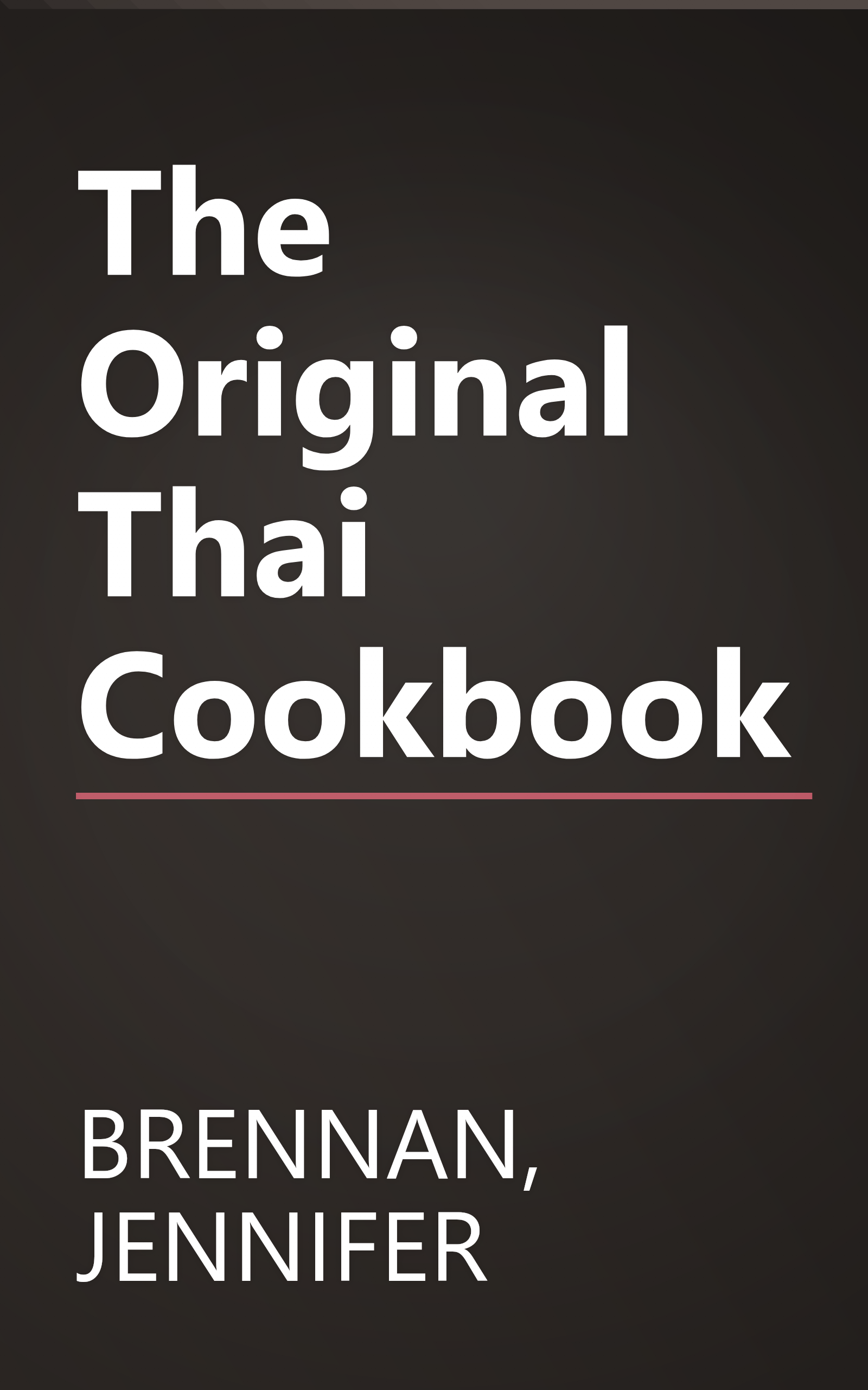The Original Thai Cookbook book cover